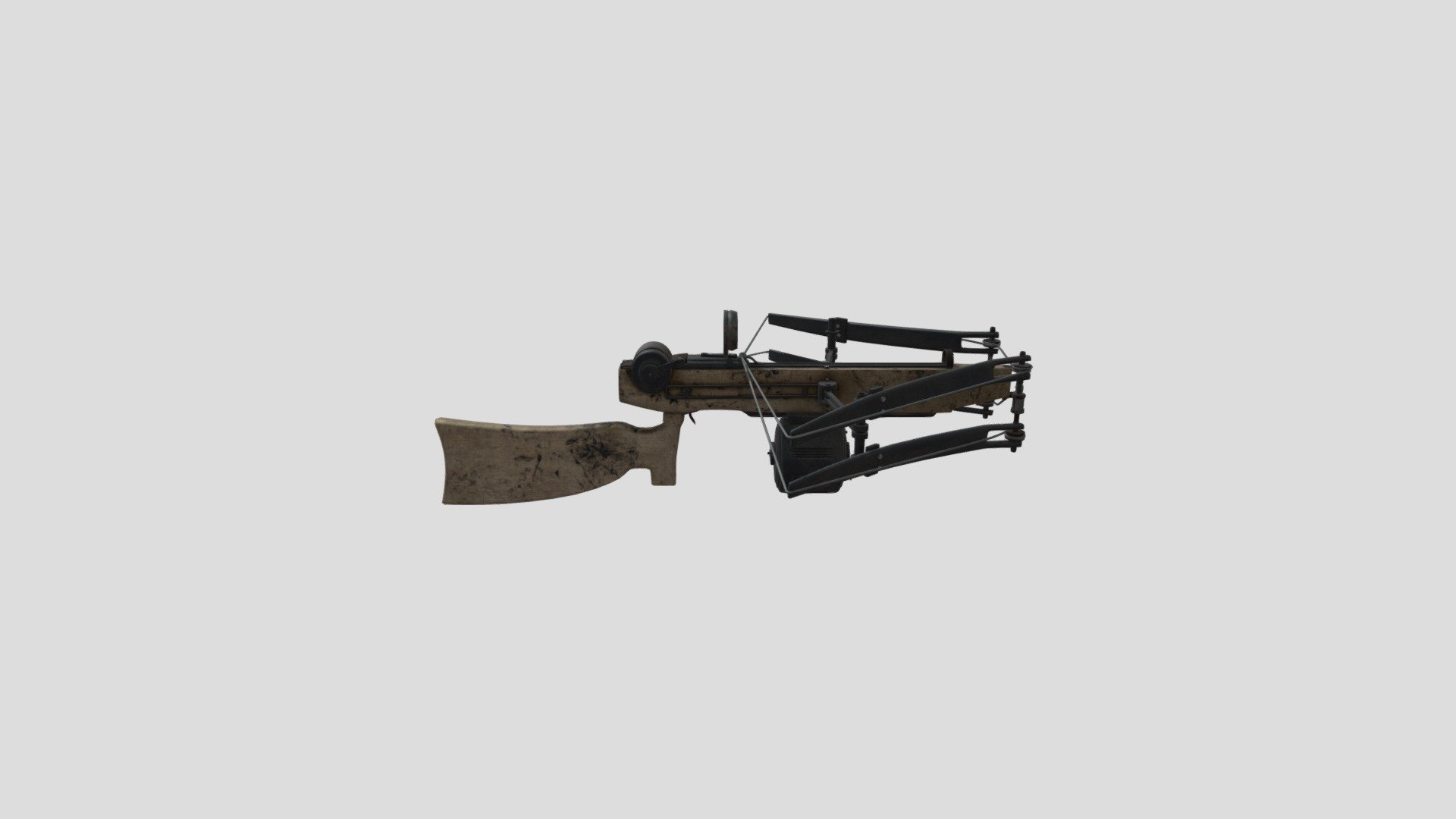 arme arbalest - 3D model by benoitbell [73b34f8] - Sketchfab