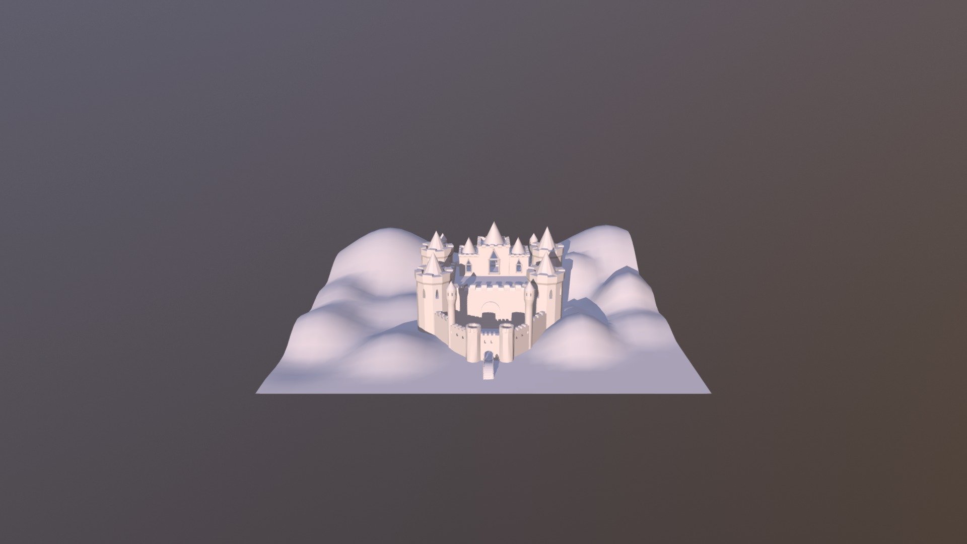 Castelo 3D - 3D model by BoechatJulia [73b450d] - Sketchfab