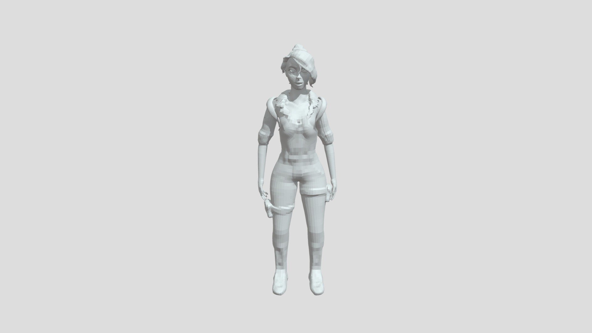 Evelyn Stationary Jump - Download Free 3D model by Joseph Wysluzaly ...