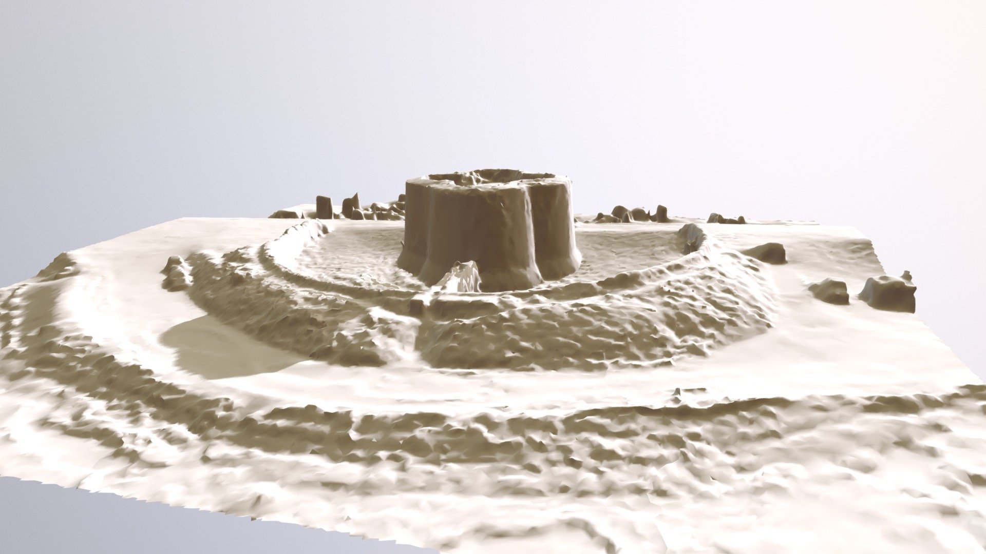 The Martello Tower, Slaughden Quay - 3D model by mcubed [73b4ebe ...