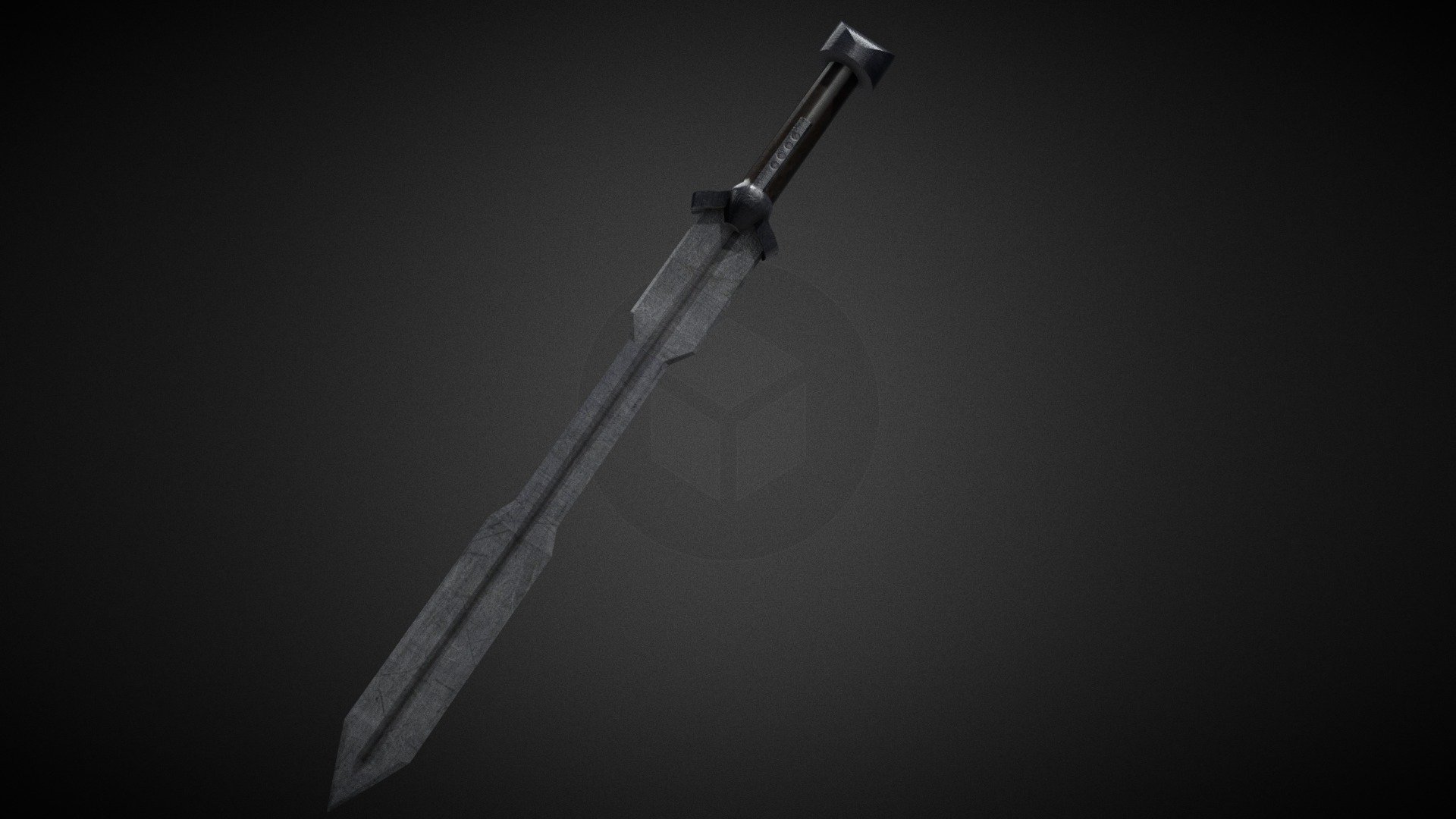 Kili's Sword - The Hobbit - Low Poly - 3D model by Brs.Razvan [73b5e9b ...