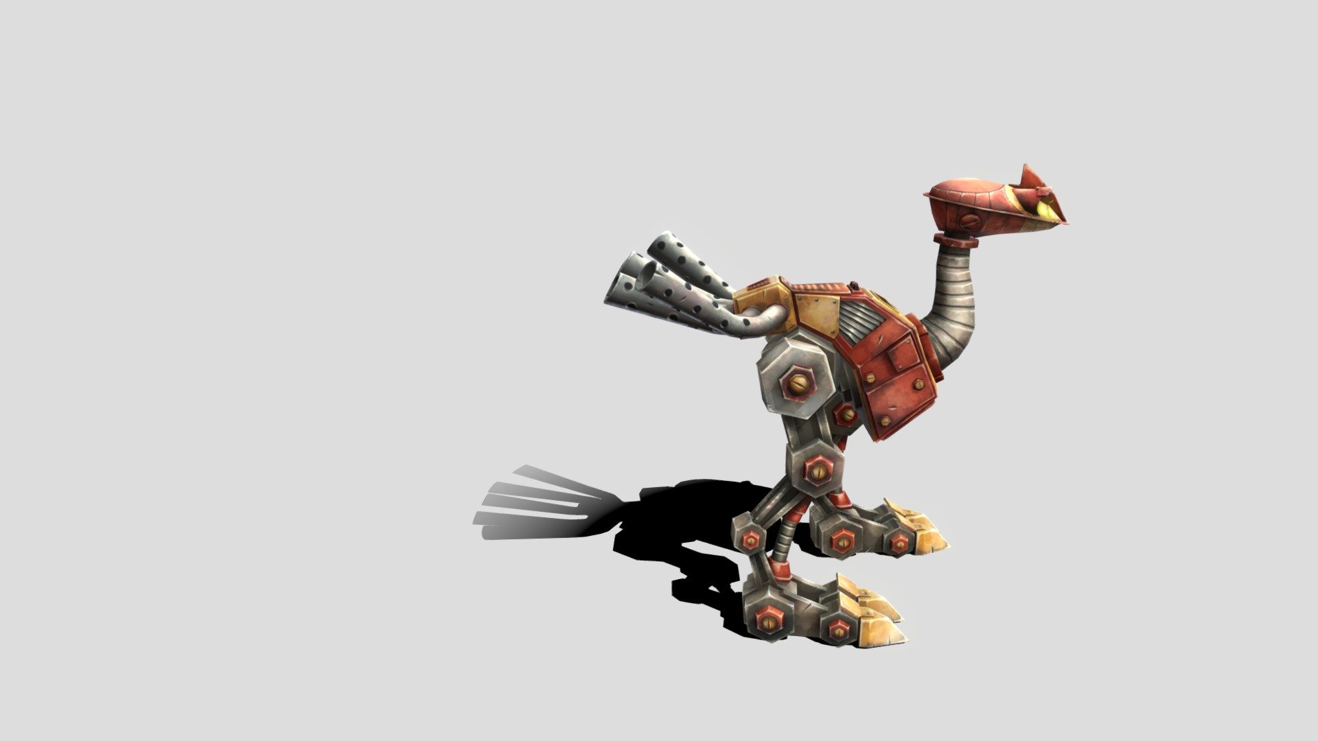 Mechanostrider60 - 3D model by Tomkek [73b68f3] - Sketchfab