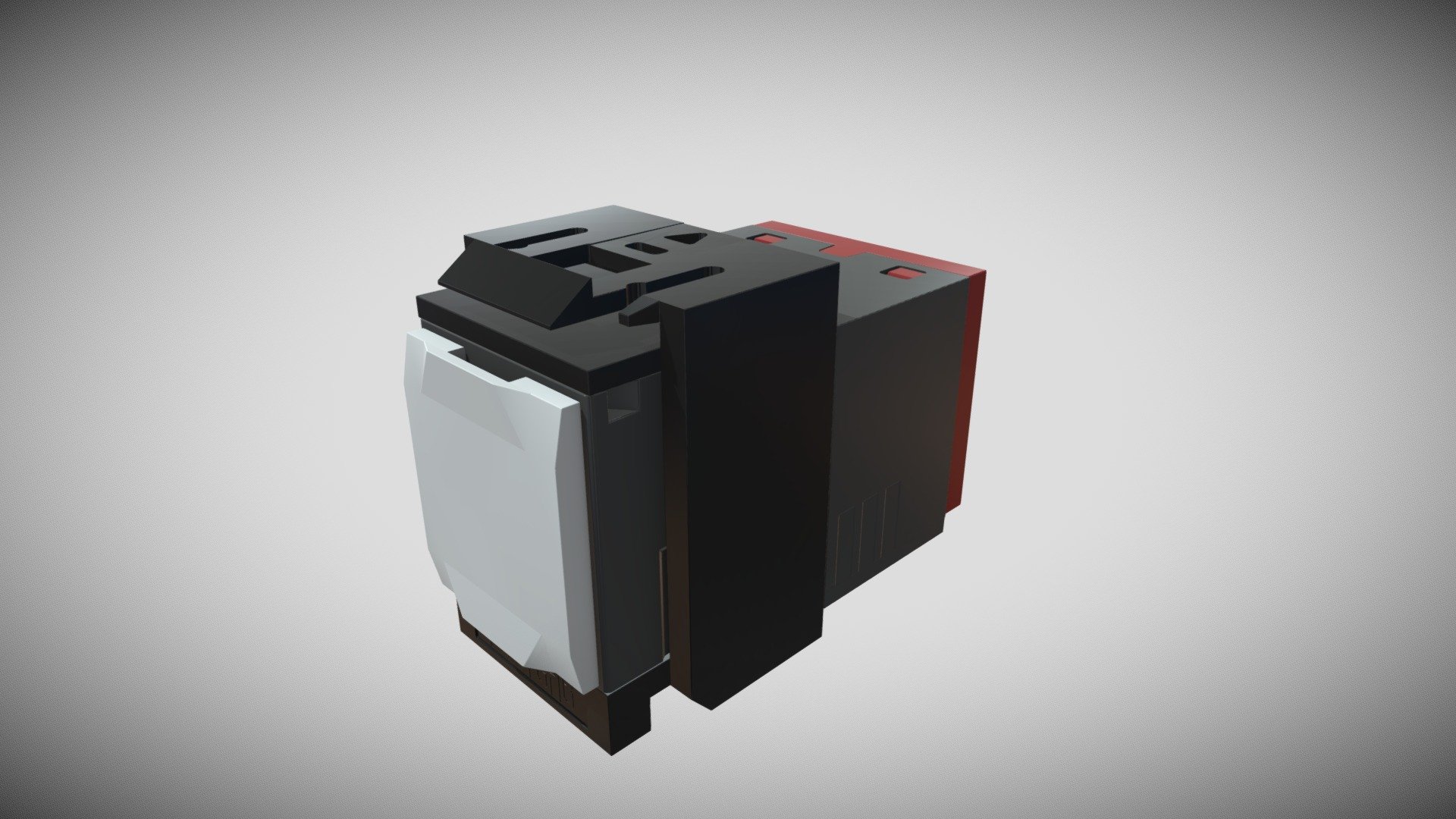 NEW_CAT6_UTP_FACE_PLATE-2 - 3D model by PolyCab (@hardik15) [73b940f ...