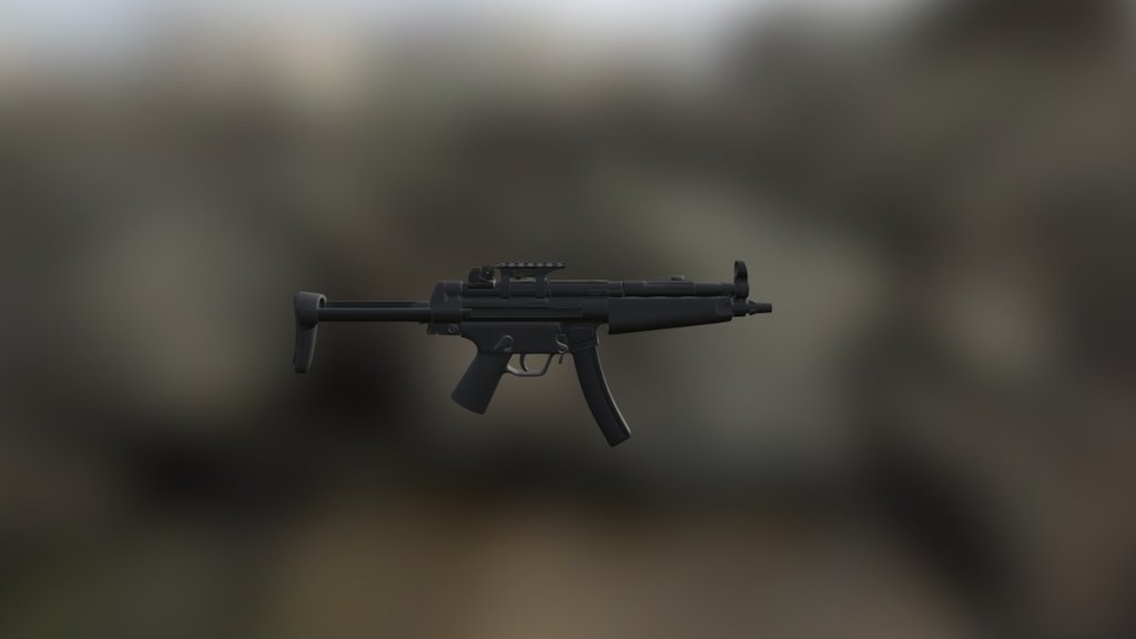 MWR MP5 - 3D model by Basia [73b97ae] - Sketchfab