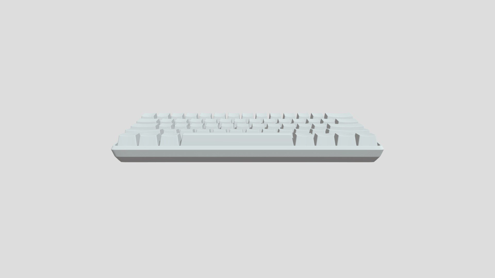 Keyboard In Wireframe - 3D model by PenguinFx Studios ...