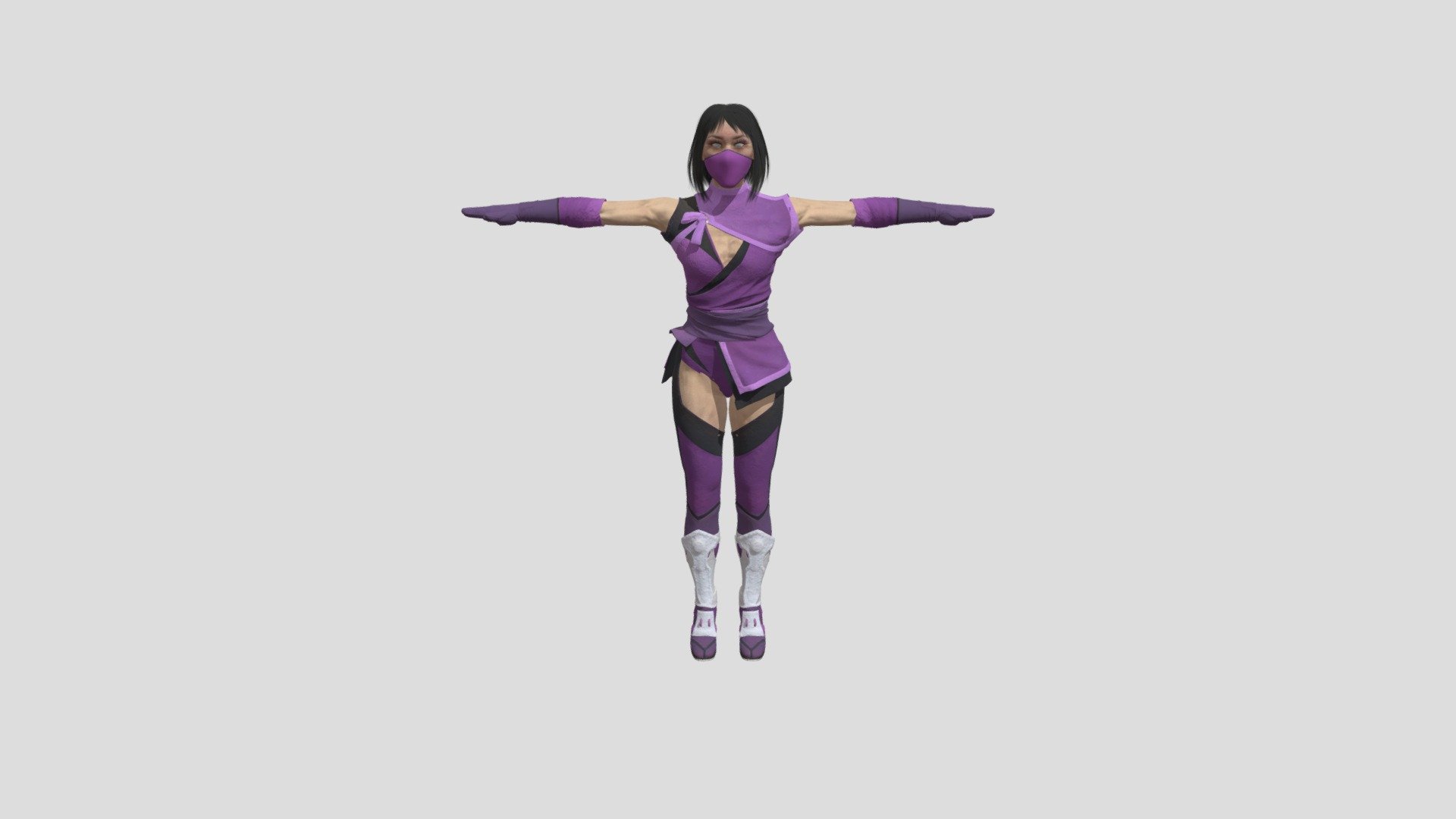 Mileena Normal Mortal Kombat - Download Free 3D model by Autistic Badass Conceptual Artist ...