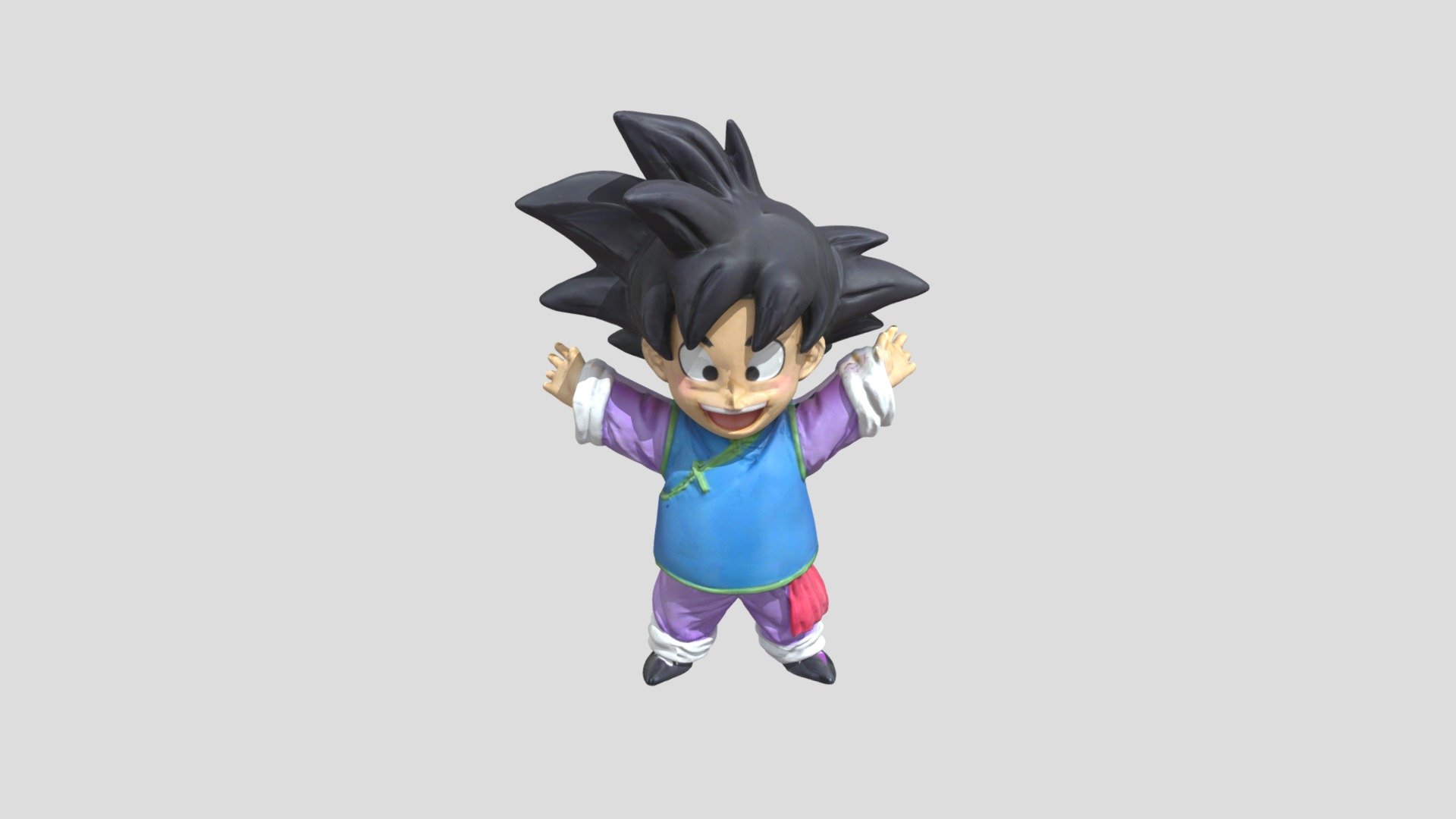 Young Saiyan Goten - Download Free 3D model by wmattos830 [73bb69c ...