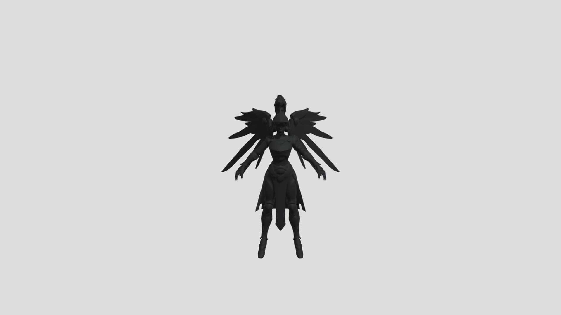 Overwatch - Mercy (Royal Knight) - Download Free 3D model by ...