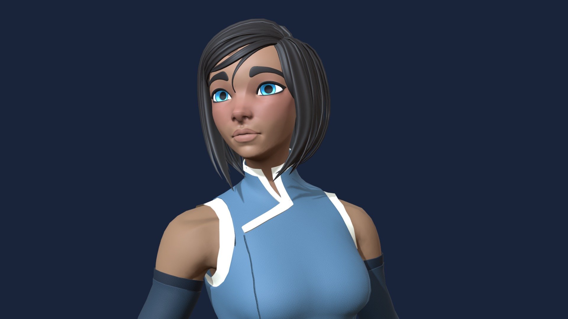 Avatar Korra - 3D model by Nomar.Sanabria [73bdf57] - Sketchfab