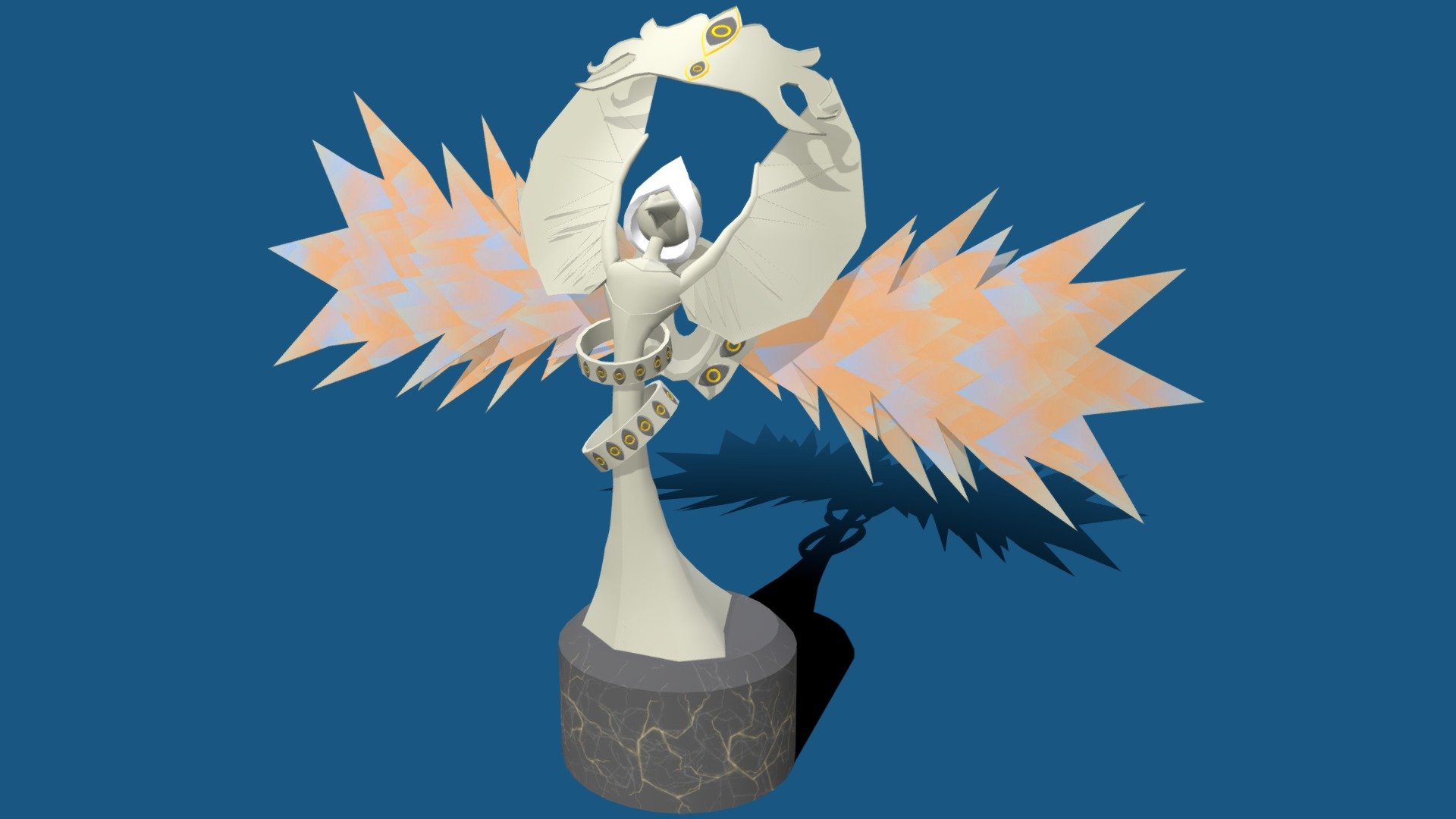 Statue of the Heaven Wisp - 3D model by E-0n [73bdfd9] - Sketchfab