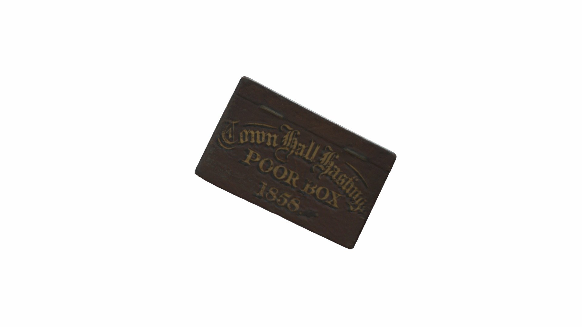 Town Hall Poor Box 1858 - 3D model by Hastings Museum (@HastingsMuseum ...