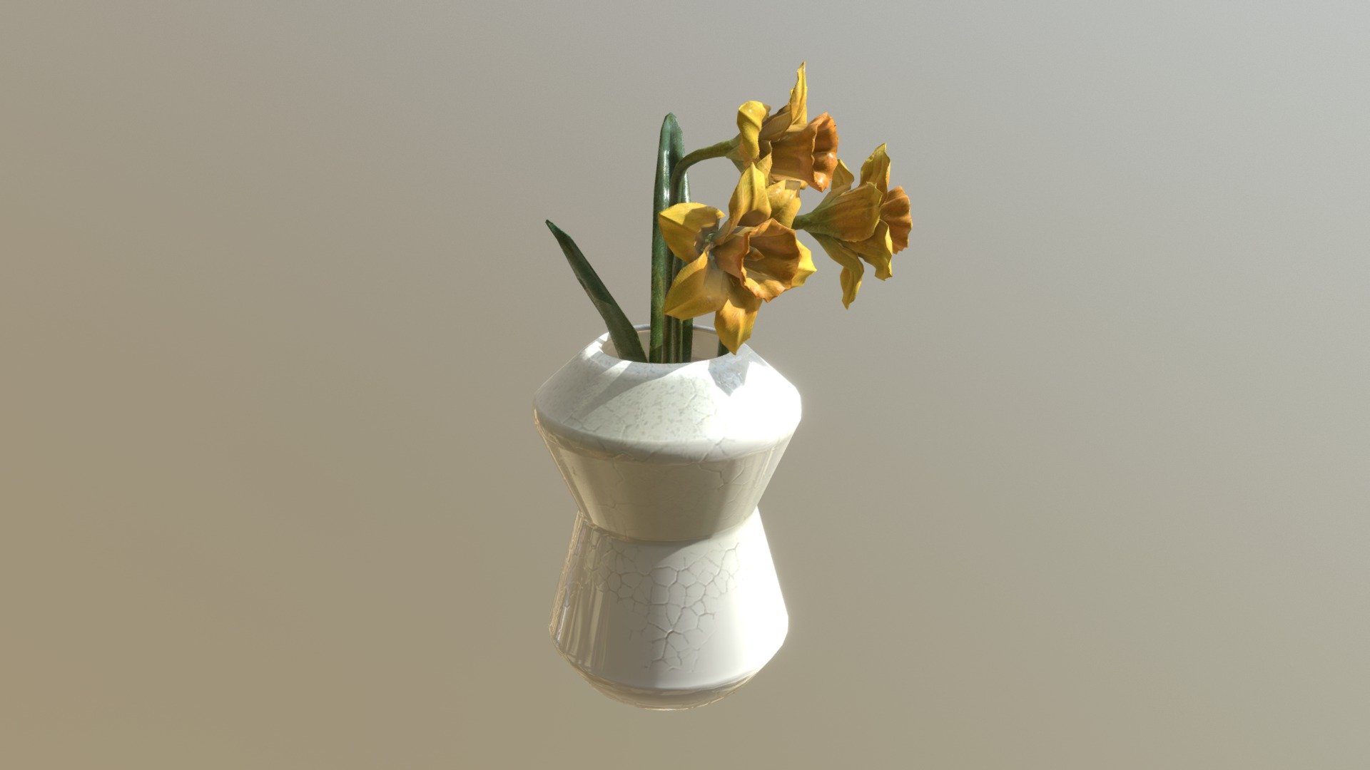 Daffodils - Buy Royalty Free 3D model by Anežka Hájková (@anezka ...