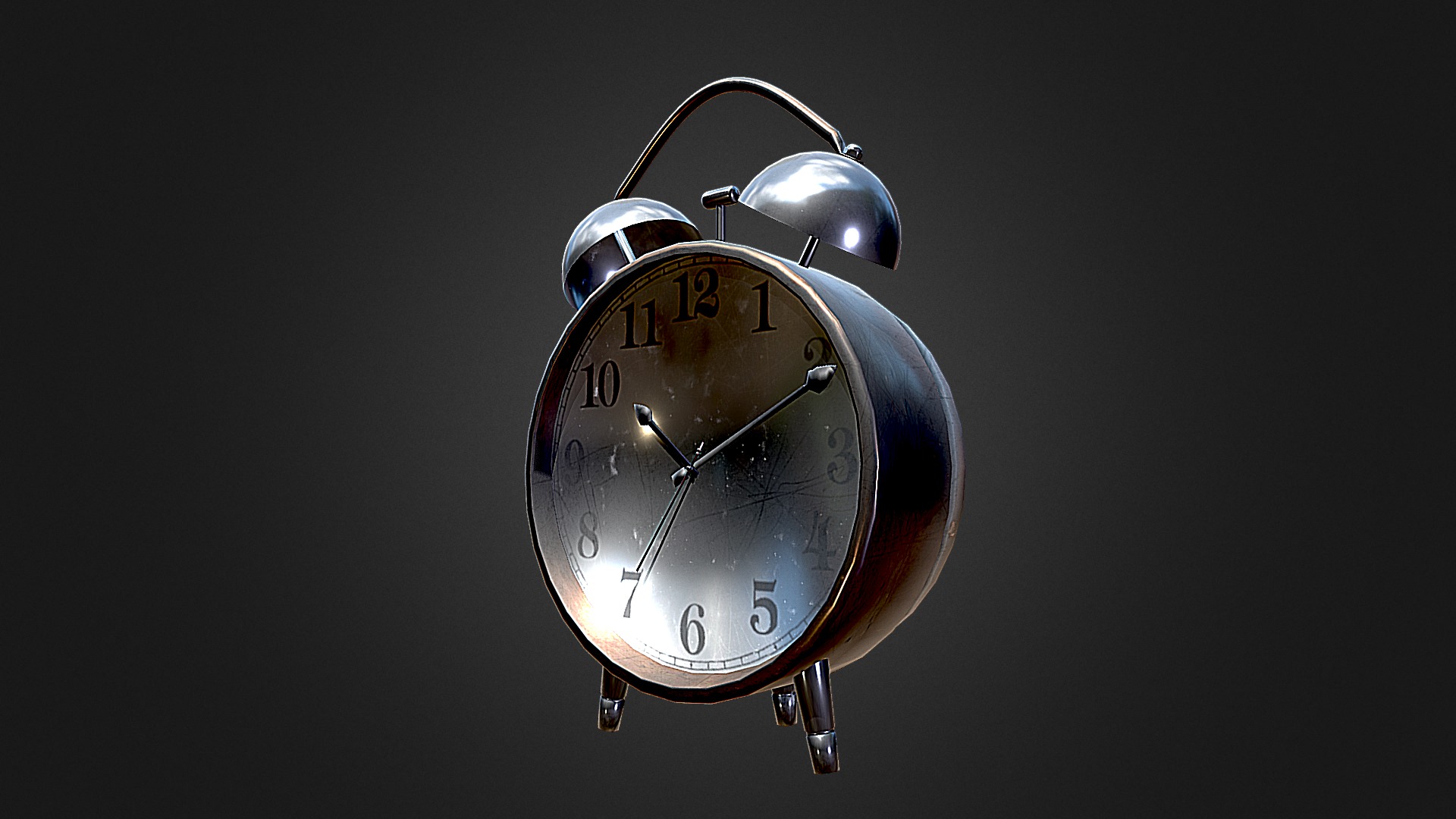 Alarm Clock (Dusty) - Download Free 3D model by Vinny Passmore ...