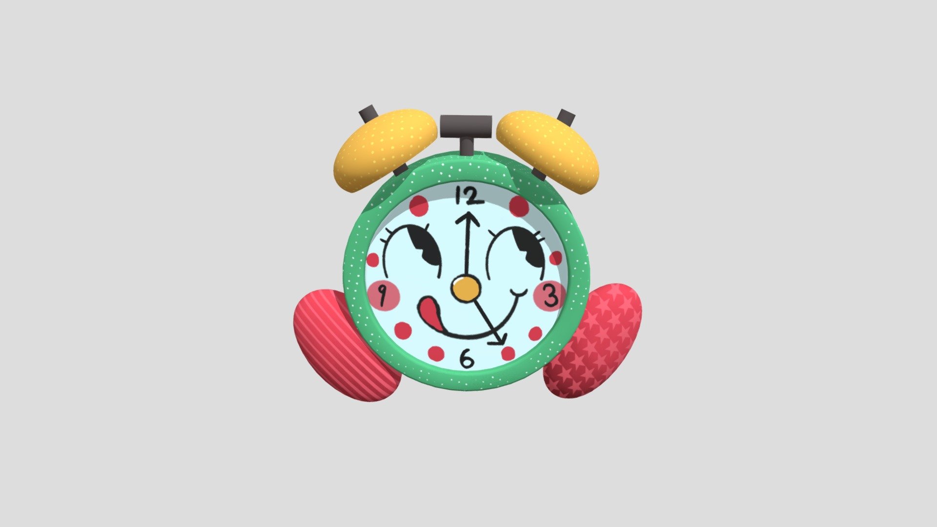 Silly clock guy - Download Free 3D model by kittybox101 (@amiranda8595 ...