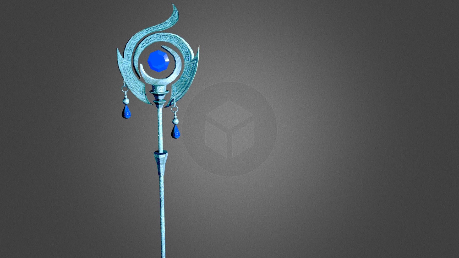 Mage Staff - 3D model by cyanarion [73c30af] - Sketchfab