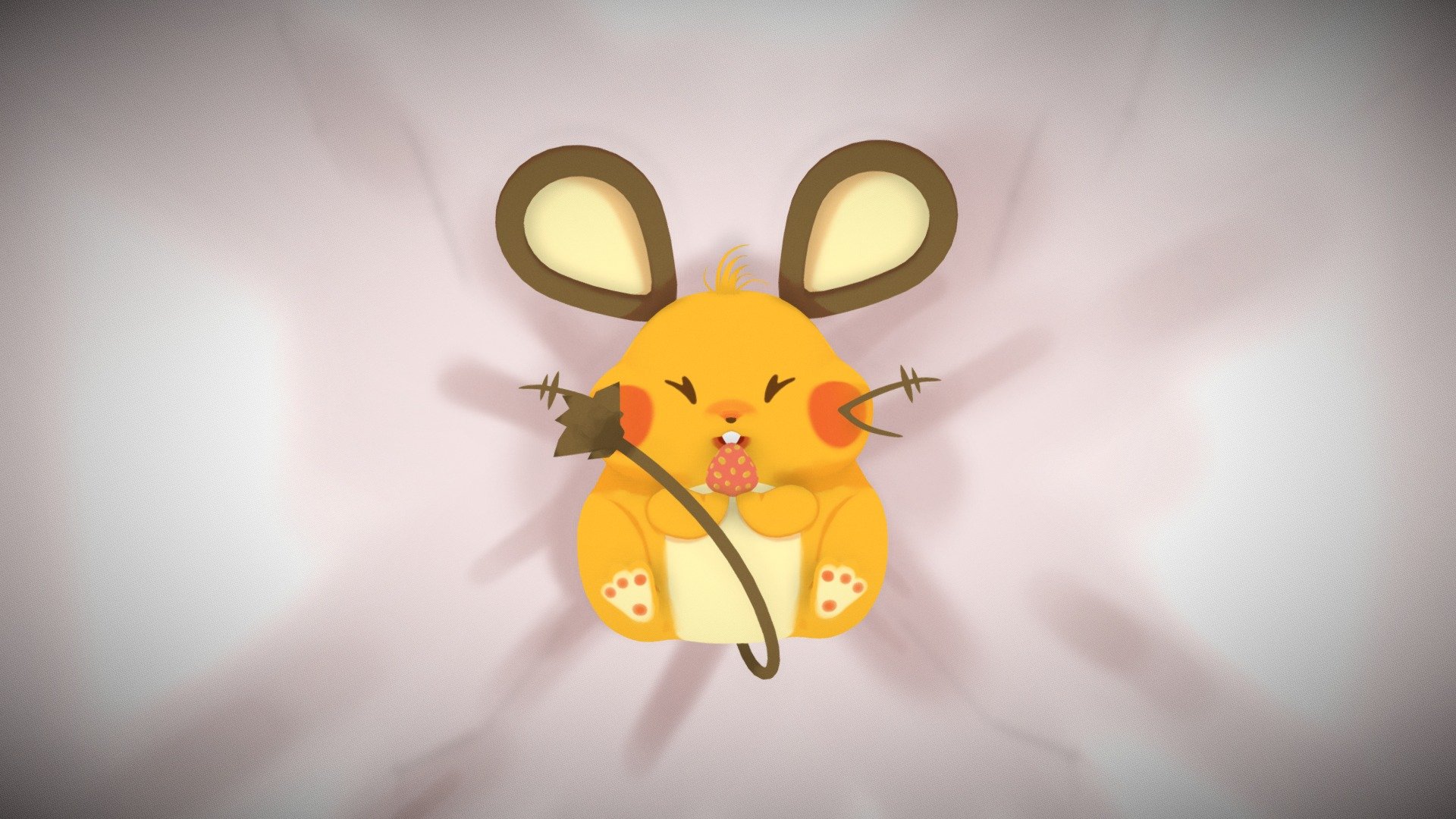 Dedenne - 3D model by wincked [73c32d0] - Sketchfab