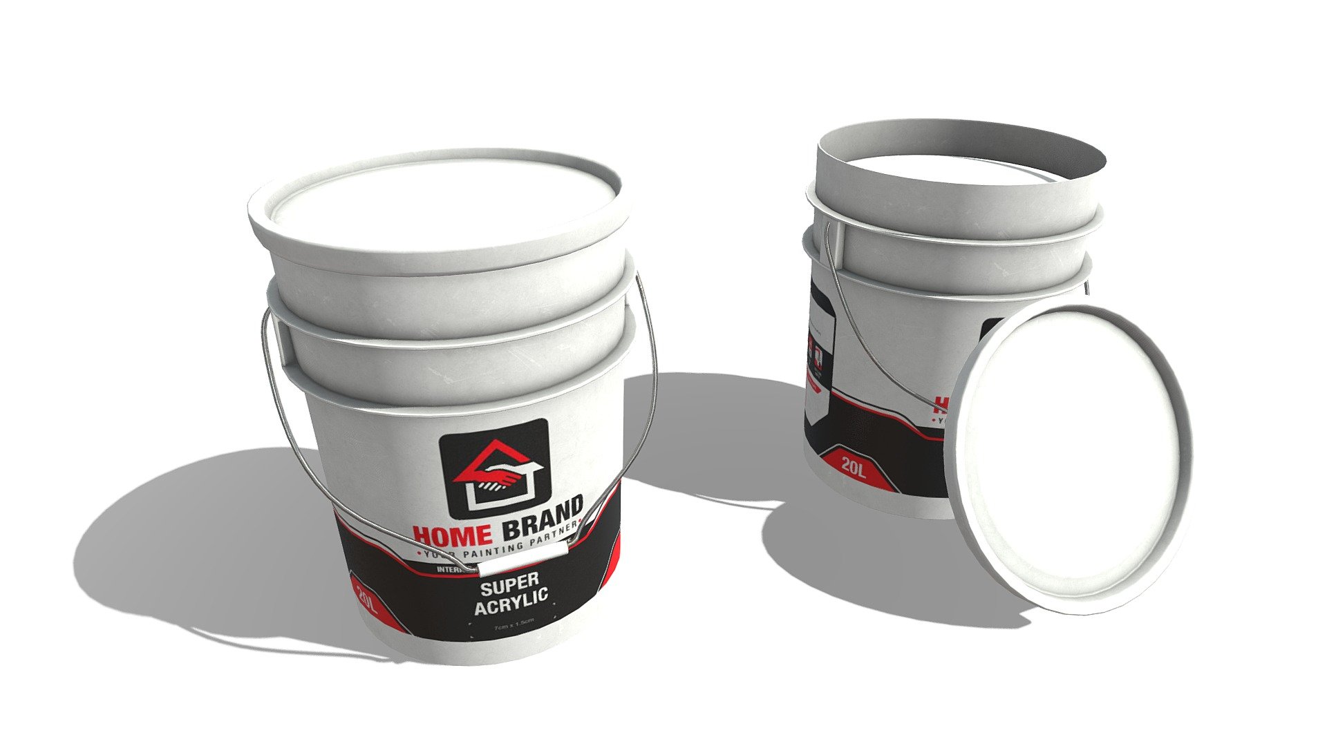 Paint Bucket - Buy Royalty Free 3D model by Studio Lab (@studiolab.dev ...