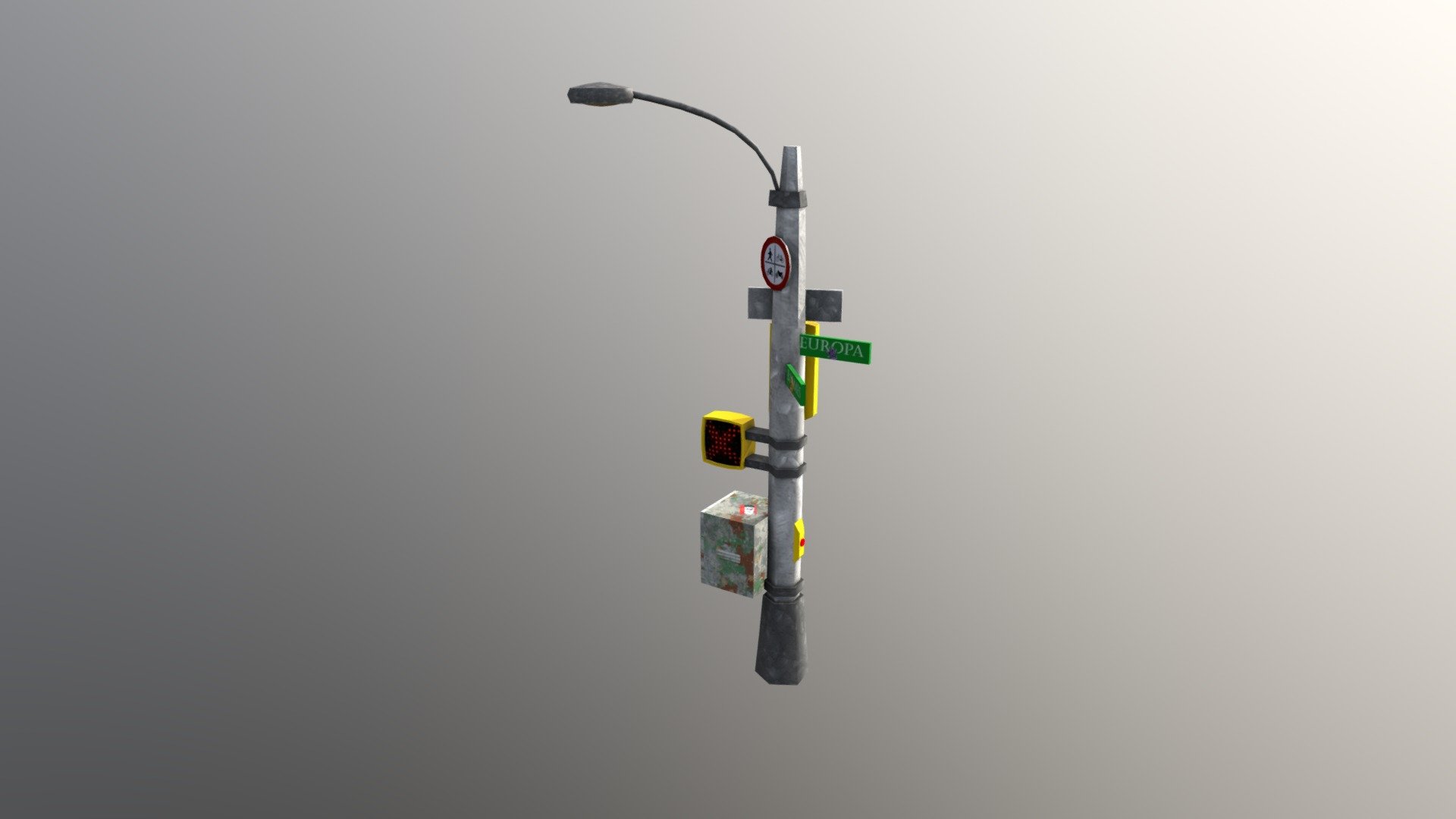 traffic light - 3D model by alejandro.oficial16 [73c8f7a] - Sketchfab