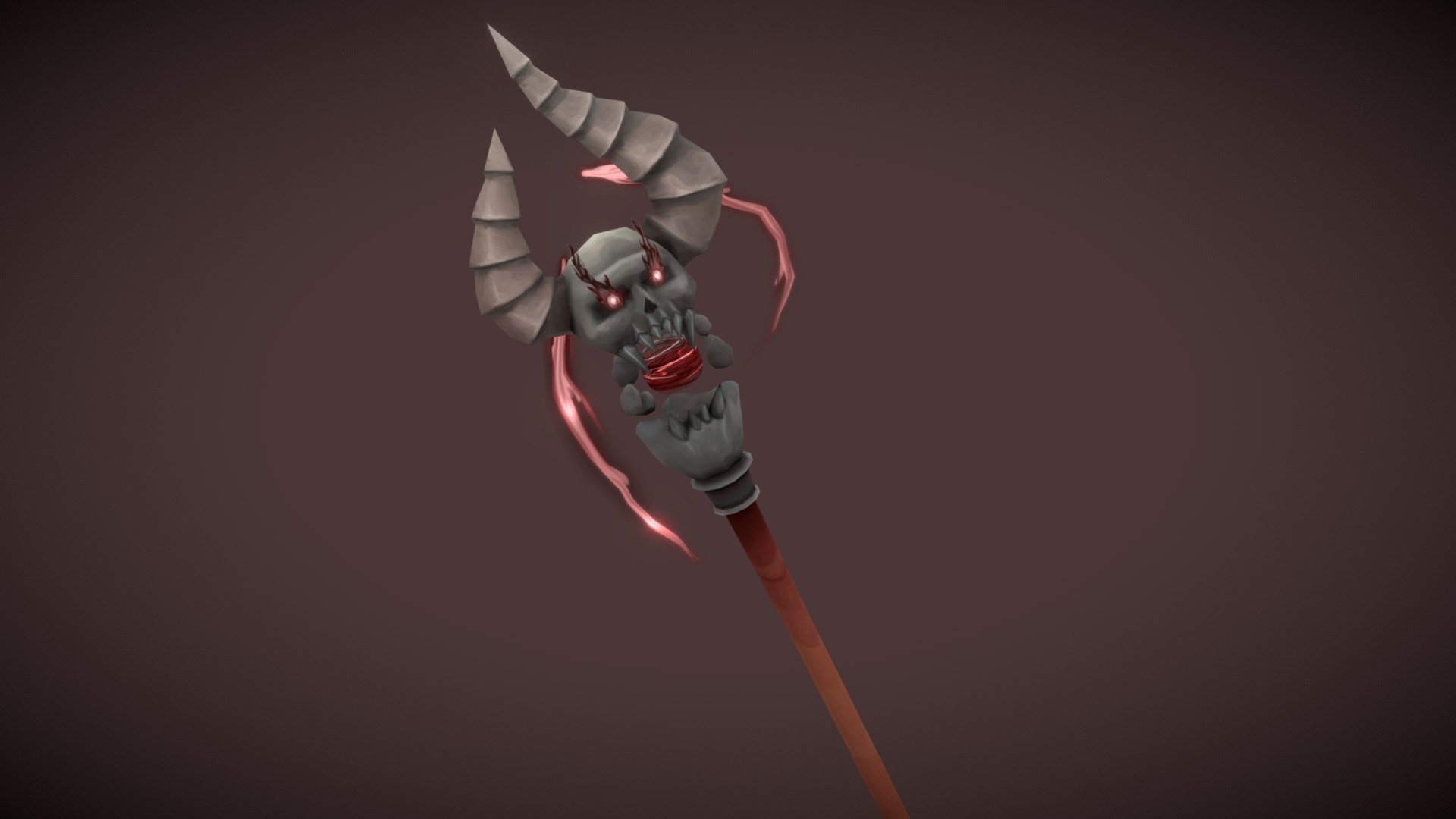 Warlock Staff - 3D model by Grerk (@alberto.gregorio.saloes) [73ca724 ...