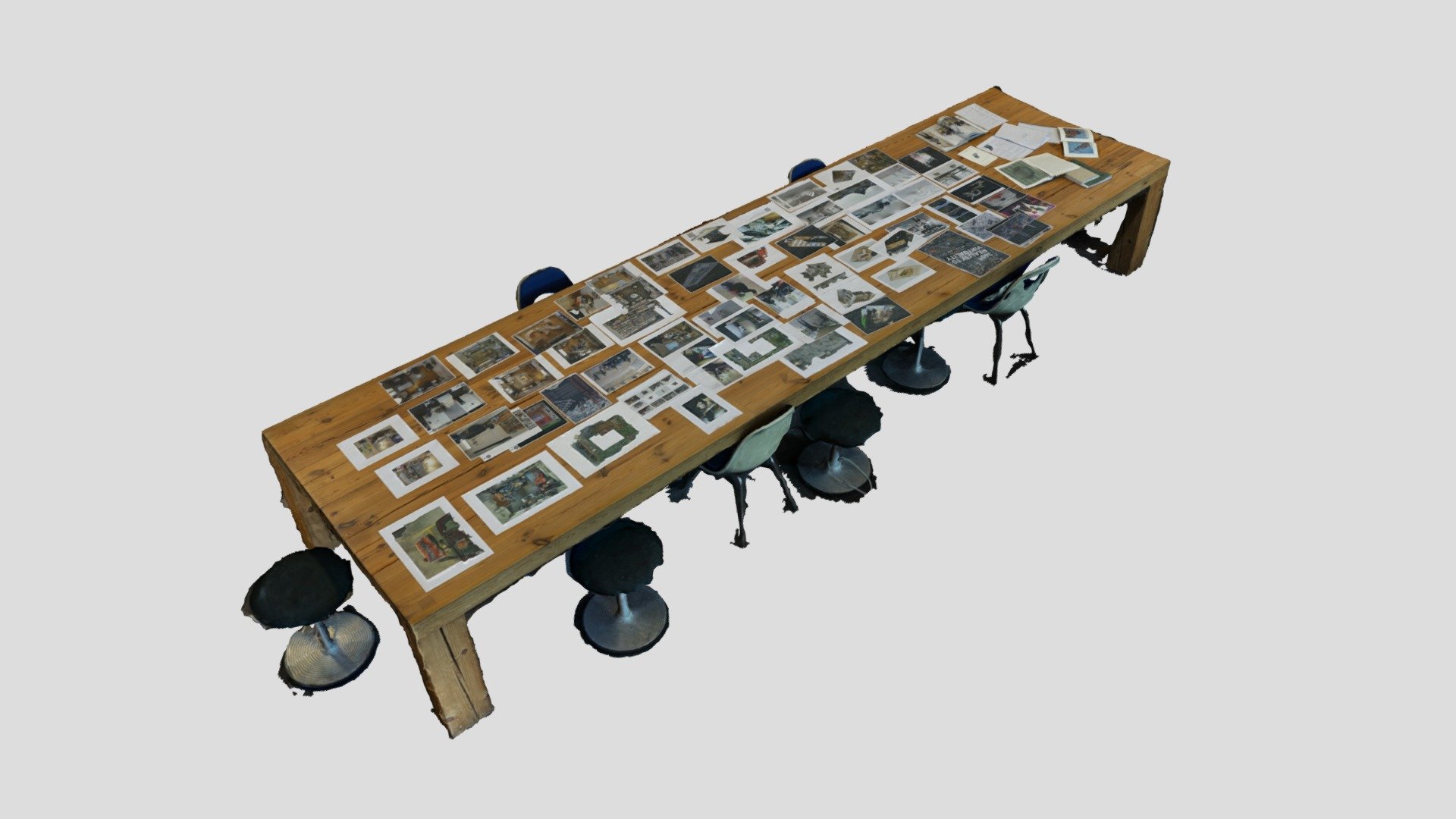 Langer Tisch_ Publikation_HybridReality - Download Free 3D model by ...