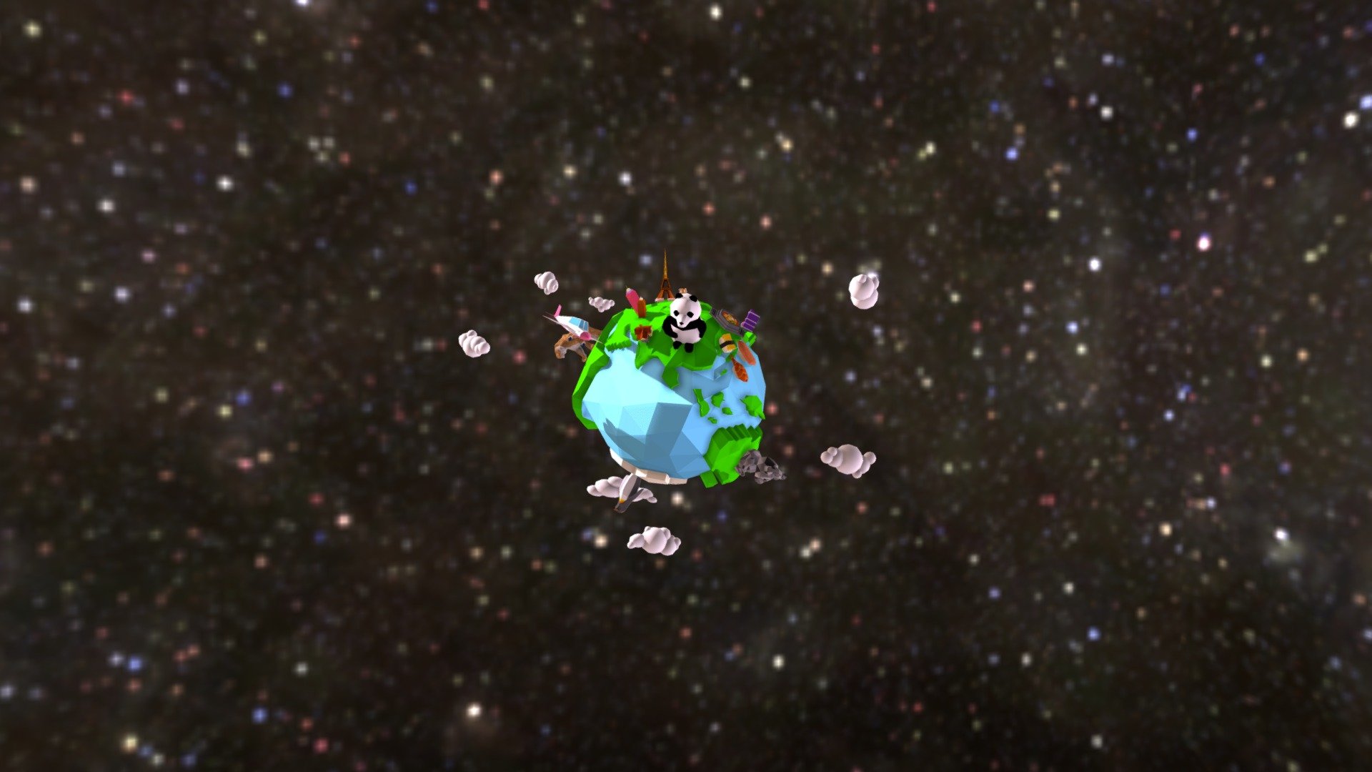 KNB127_Diorama _The Earth - 3D model by LYWshelley [73cc354] - Sketchfab