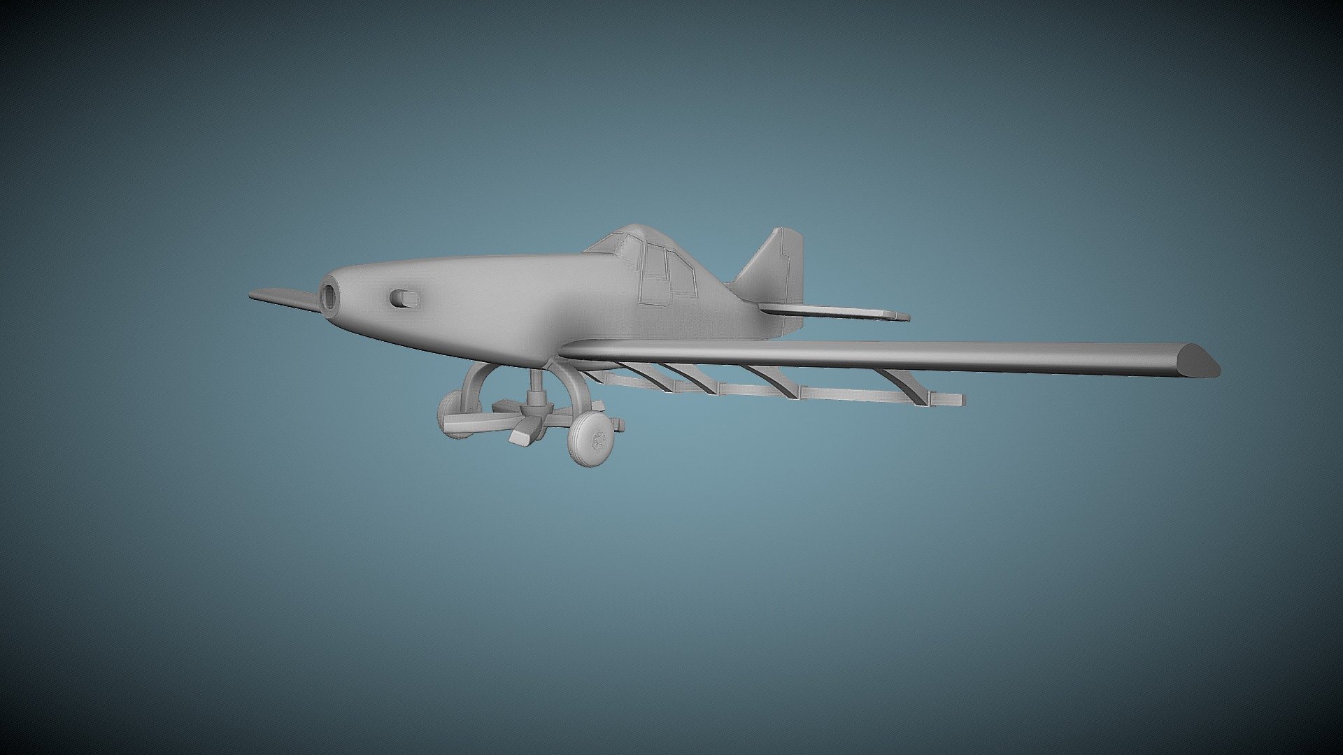 1/87 Thrush Aircraft 710P Dual Cockpit - 3D model by wwwitalik [73ccd6b ...