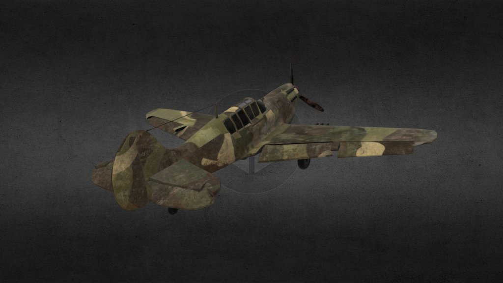 P-40 Warhawk - 3D model by AgentOrange308 [73cd08c] - Sketchfab
