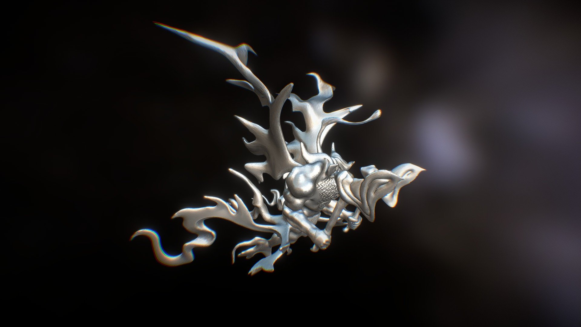 water creature - 3D model by Dragan (@dosen) [73cebd2] - Sketchfab
