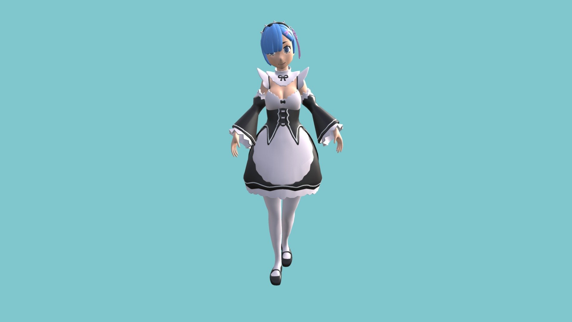 Rem - Download Free 3D model by LisbetBrioso [73cf112] - Sketchfab