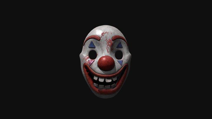 Clown-mask 3D models - Sketchfab