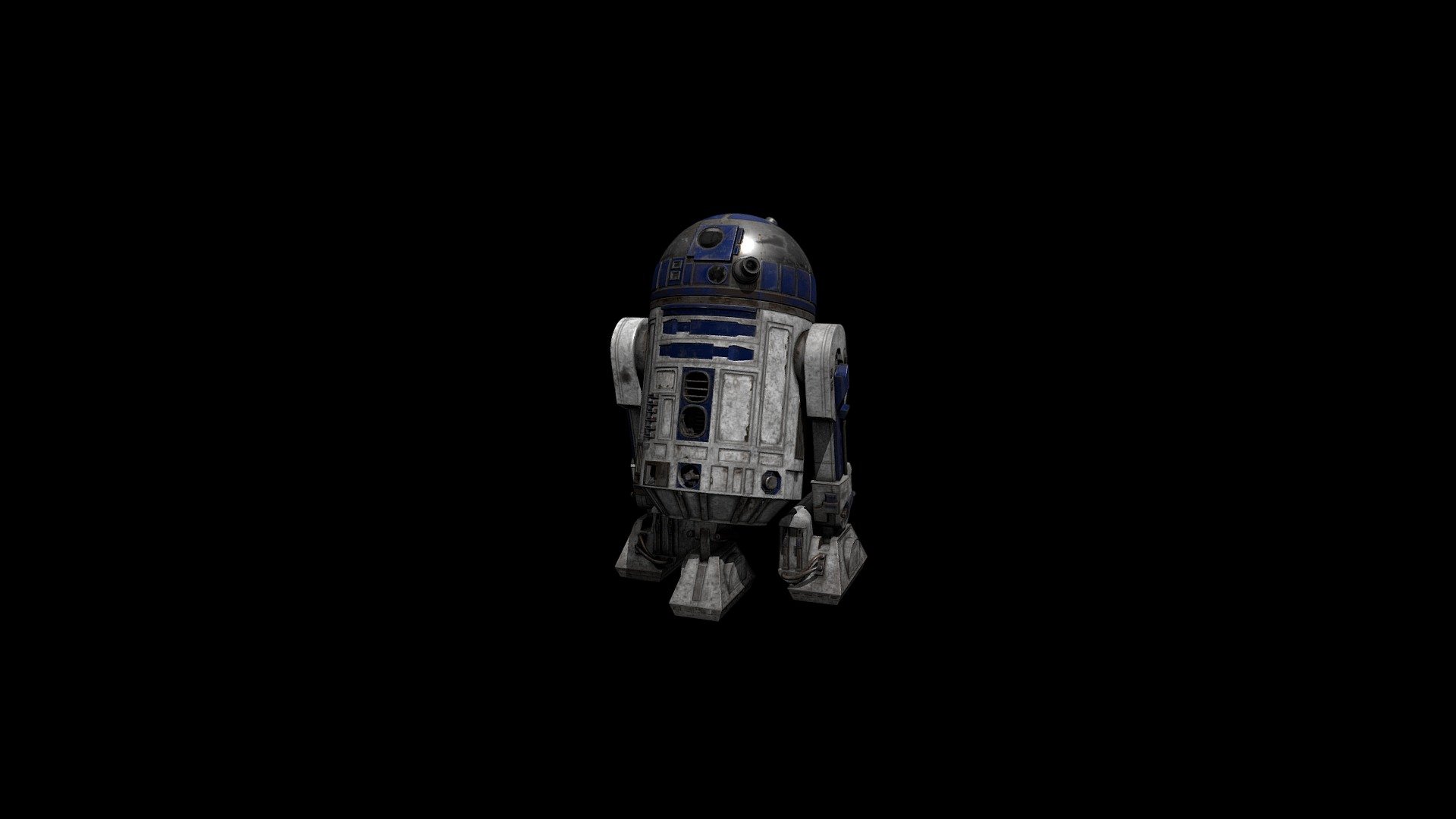 Star Wars R2D2 - Download Free 3D model by DRUM420 [73d11d0] - Sketchfab