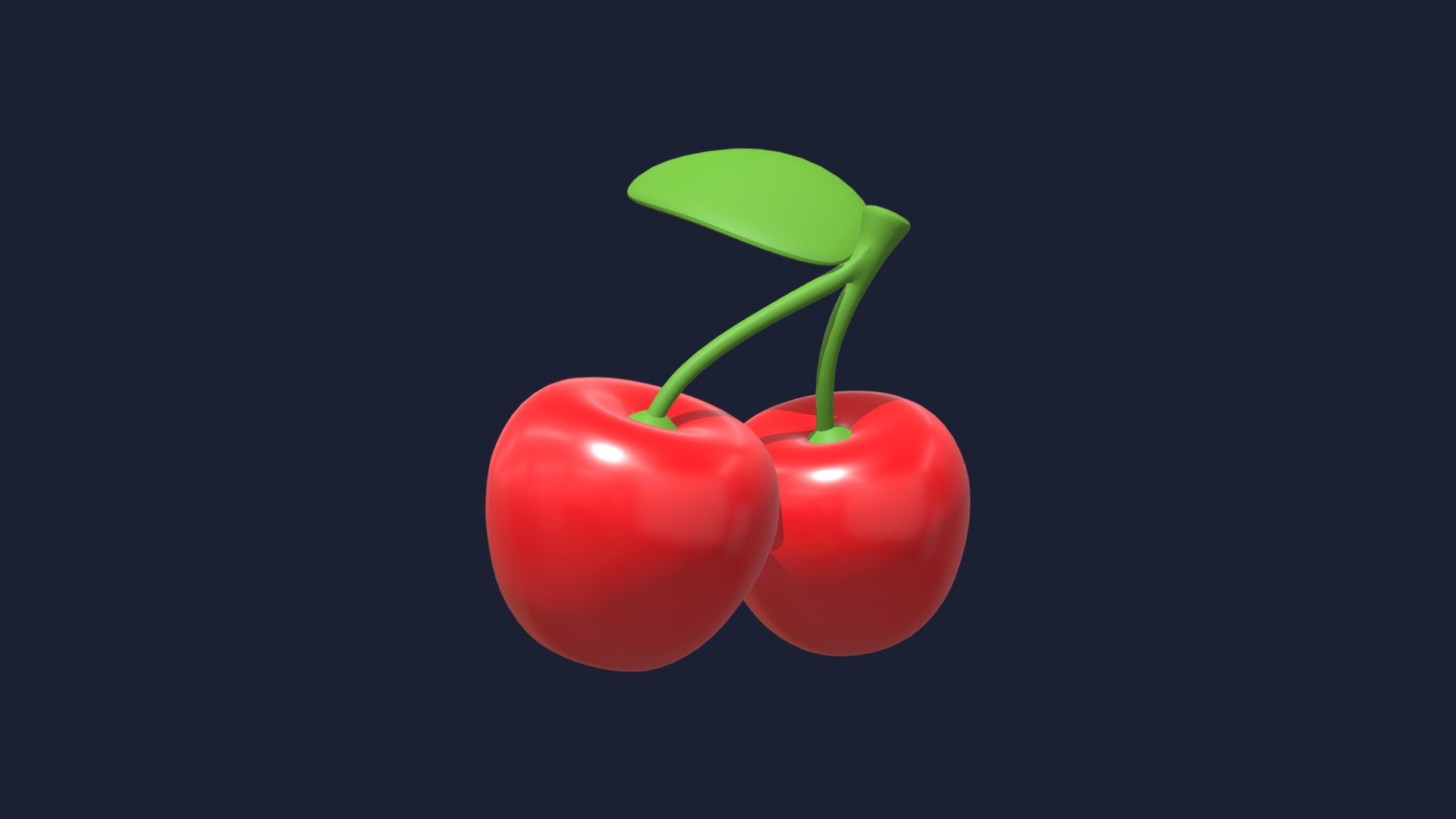 Cheery Icon - Buy Royalty Free 3D model by arc.jabbar (@arc_jabbar ...