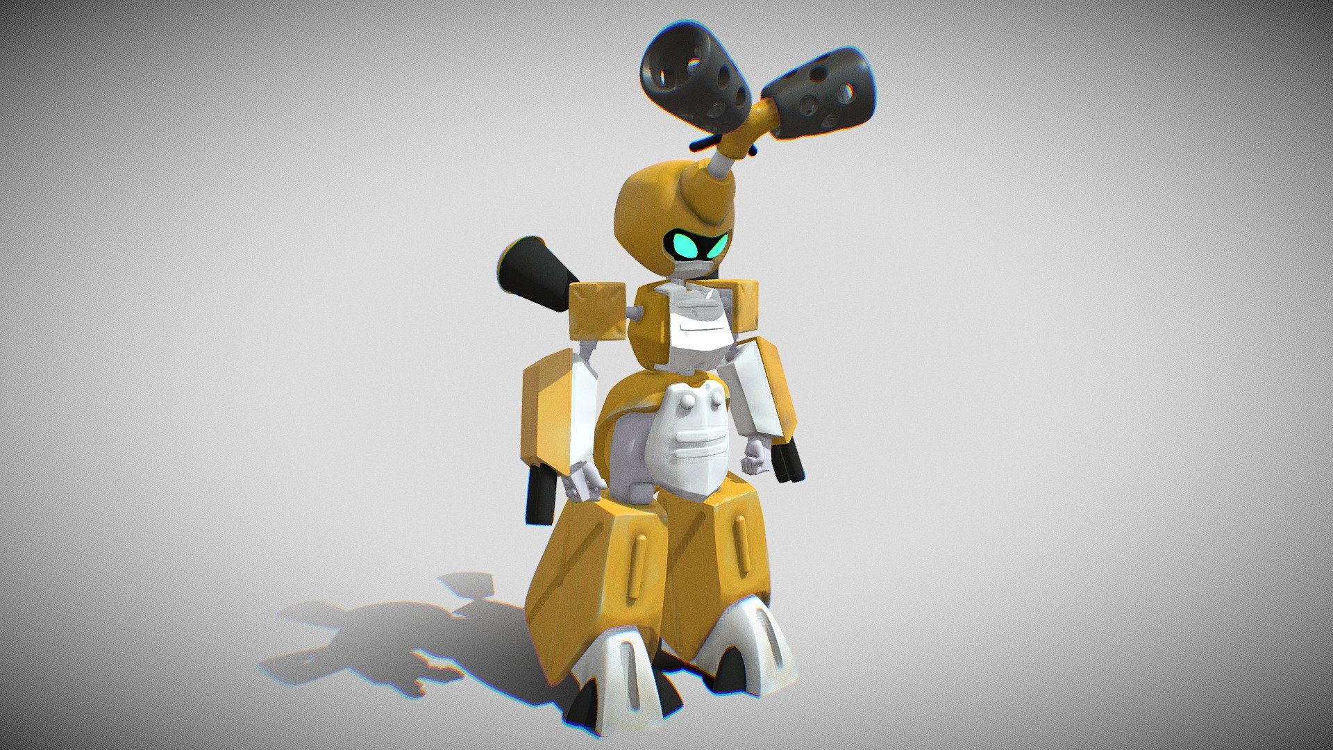 Metabee fan art - Download Free 3D model by willsilvaart [73d21b9 ...