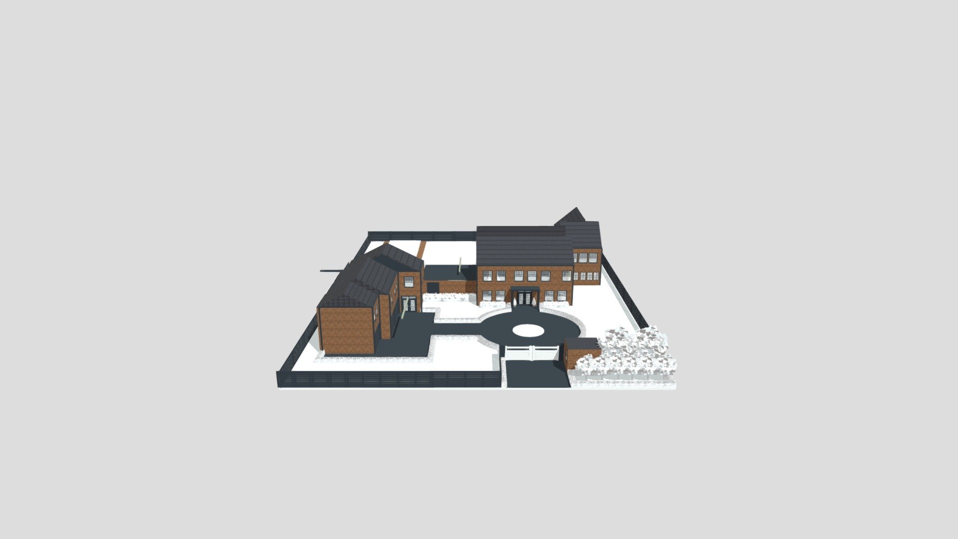 Mansion - Download Free 3D model by Home Design 3D (@homedesign3d ...