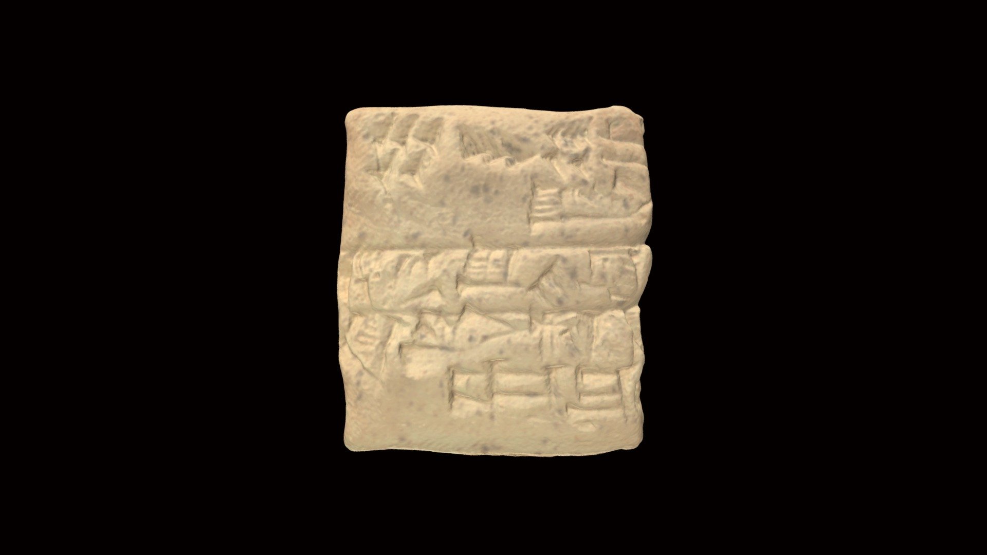 Cuneiform Tablet HMANE1899.2.204 - 3D model by Harvard Museum of the ...