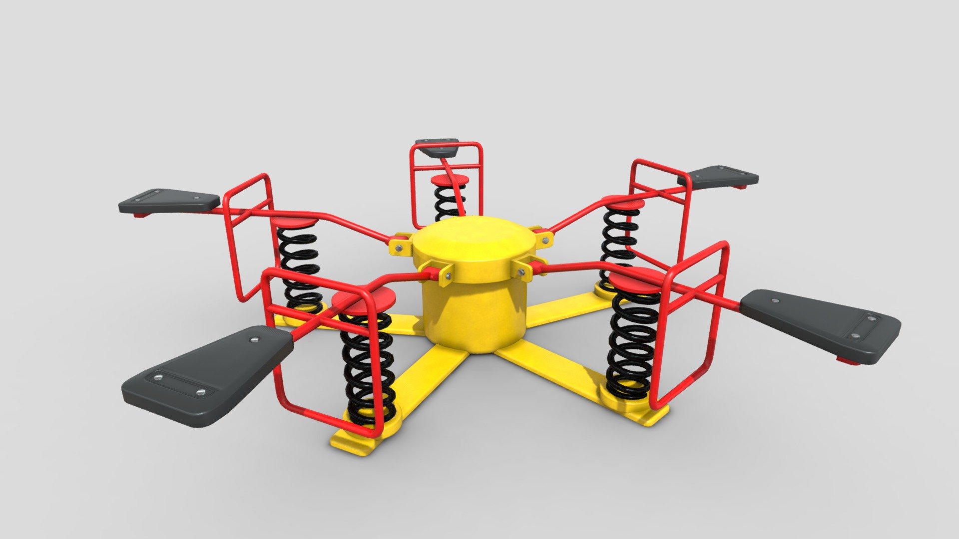 Spring Bouncer - Buy Royalty Free 3D model by ChakkitPP [73d4740 ...