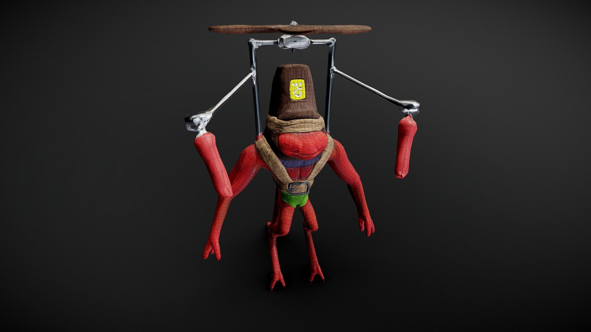 Lizard Character - Download Free 3D model by OliverMatheGames [73d75e3 ...