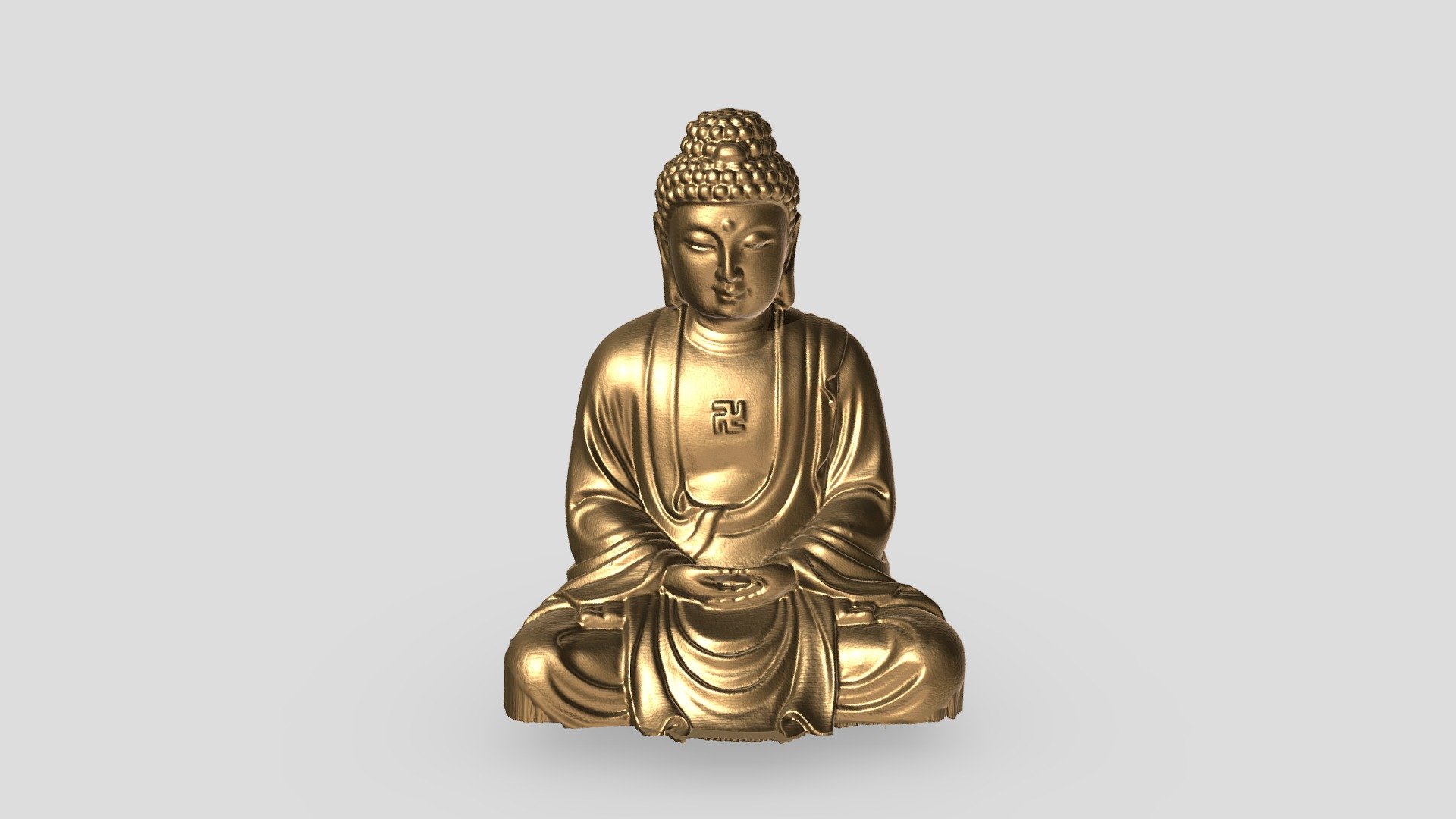 Buddha - Download Free 3D model by Diana Liu (@Diana123456) [73d81e6 ...