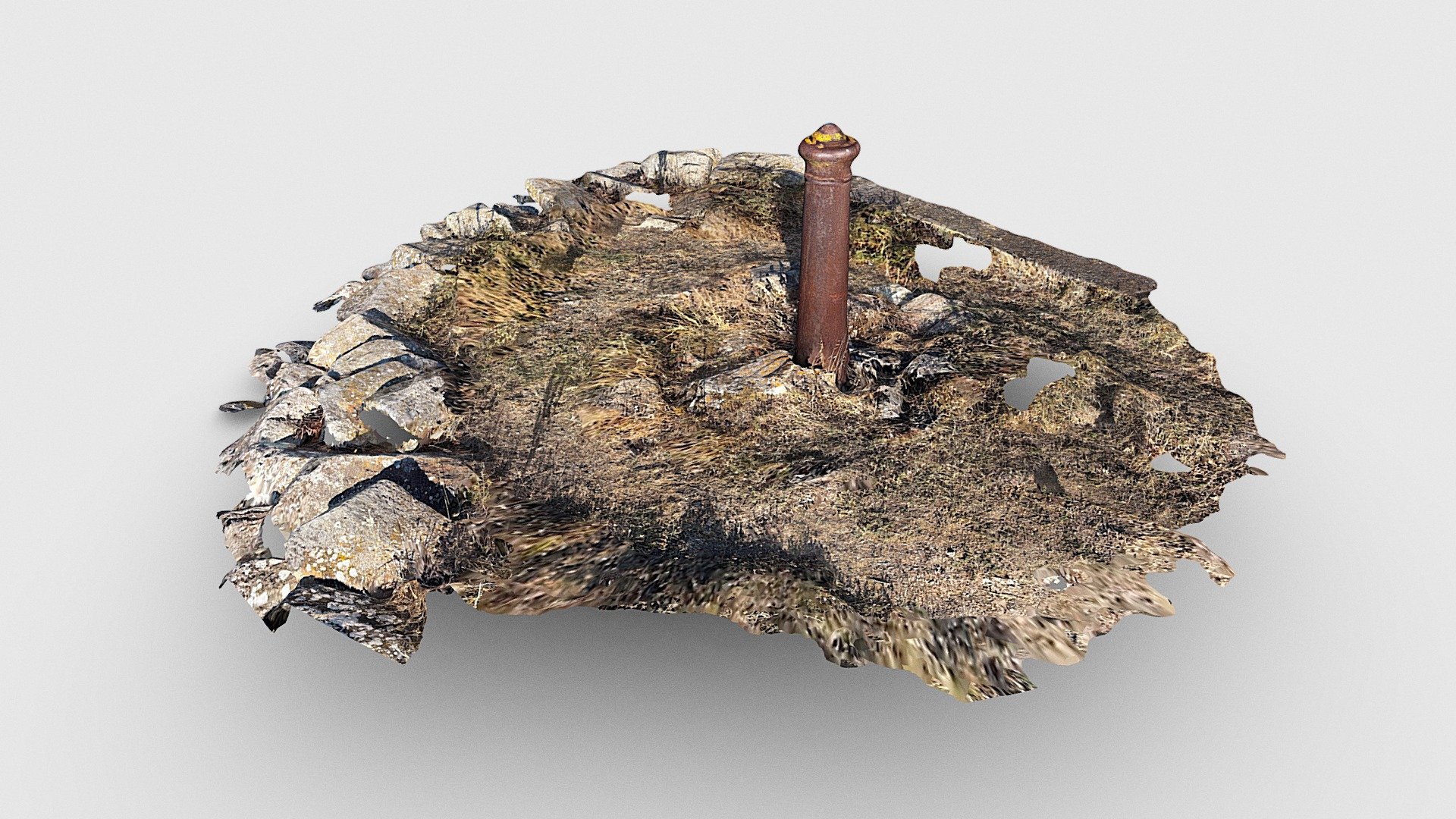 Old harbor pole - Download Free 3D model by Emm (@edemaistre) [73d89df ...