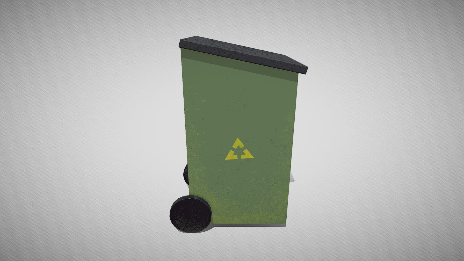 Urban Dustbin - Download Free 3D model by DianaDomingues [73dbc59 ...