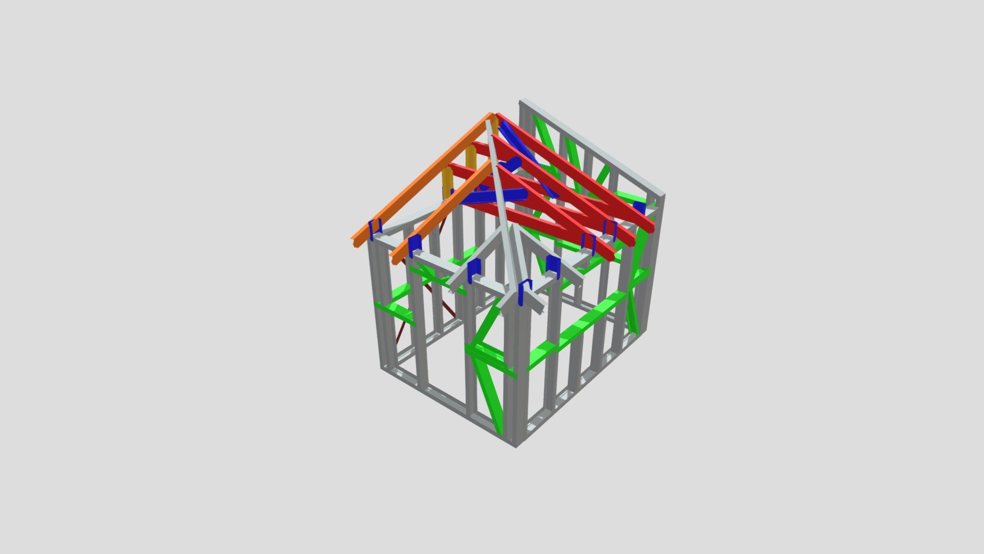 Mini House - Draft 2 - Download Free 3D model by ISF&T (@Innosteel ...
