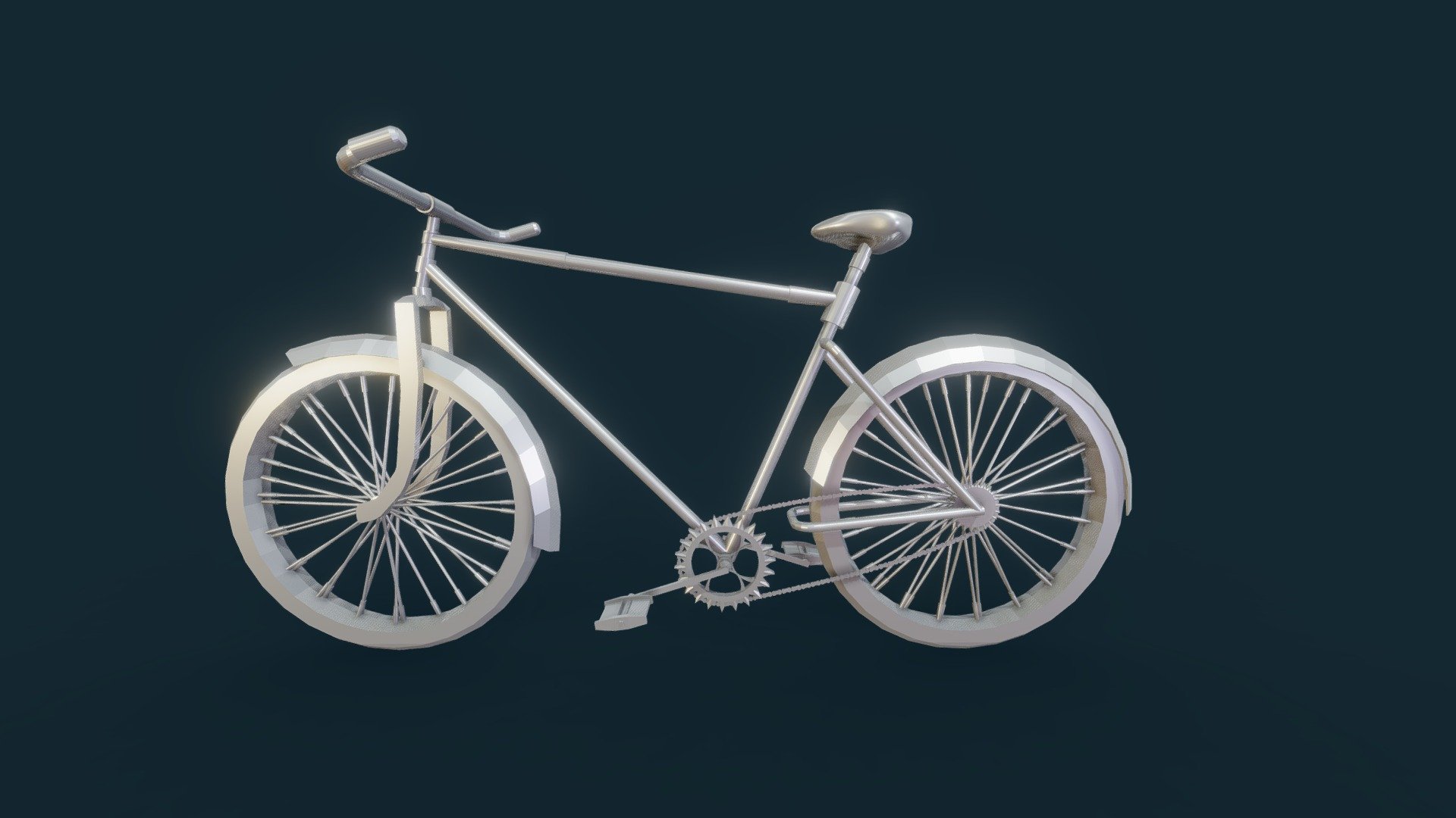 Bicycle - no texture - Download Free 3D model by arifaydn99 [73defca ...