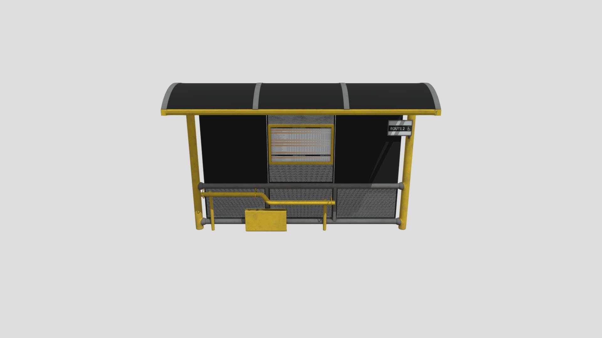 bus stop 6 AM211 Archmodel - Buy Royalty Free 3D model by Evermotion ...