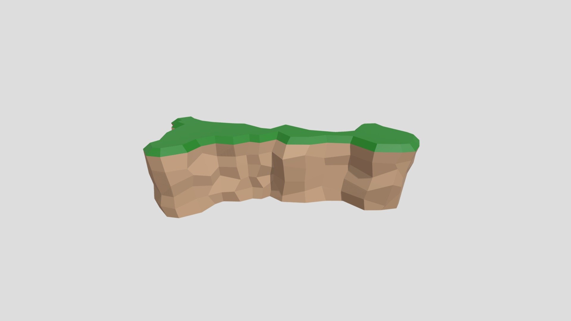 Low Poly Cliff - Download Free 3D model by toumbous (@phosphanari ...