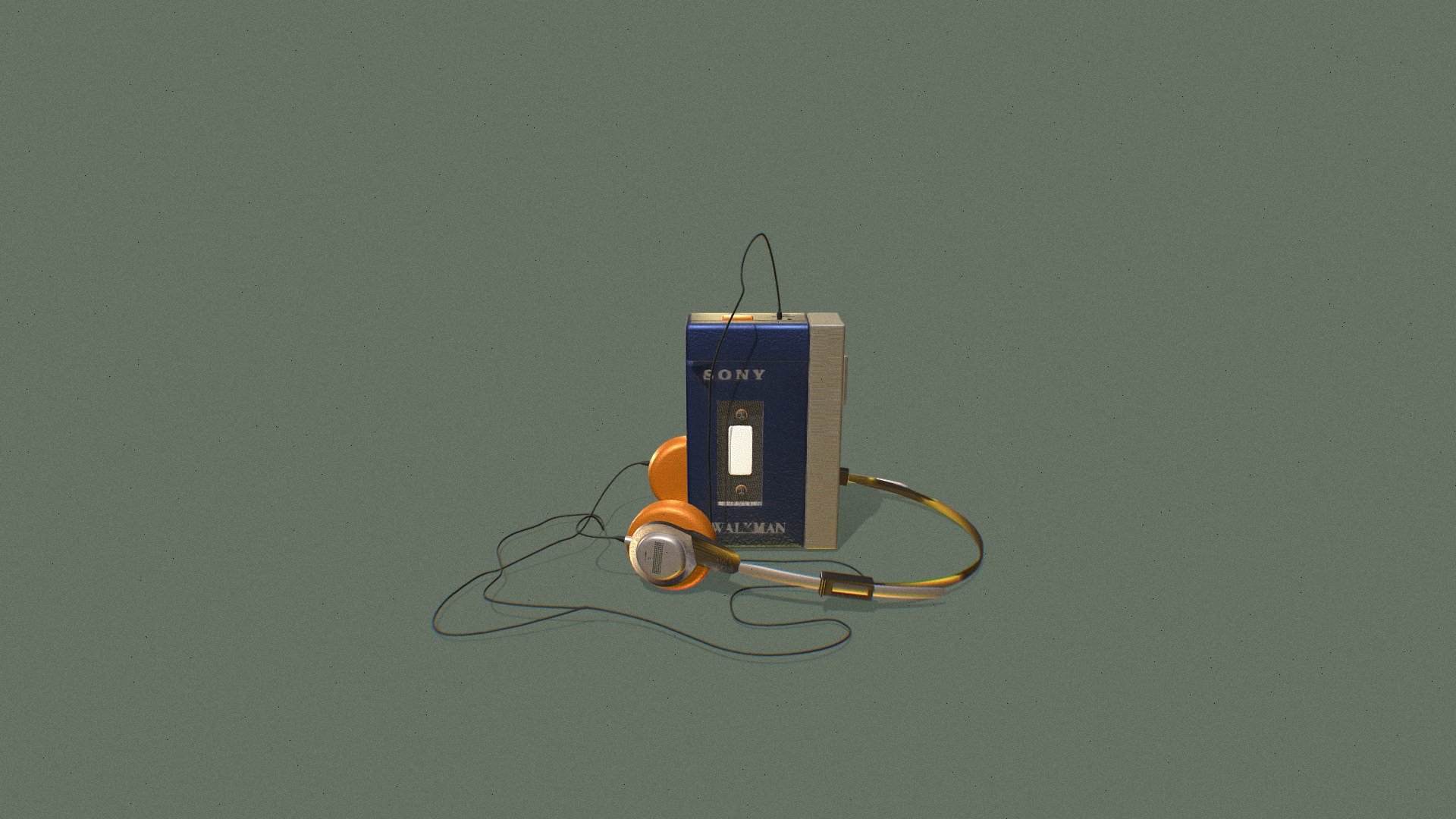 Sony Walkman - 3D model by jessicatoh.0901 [73e11f6] - Sketchfab