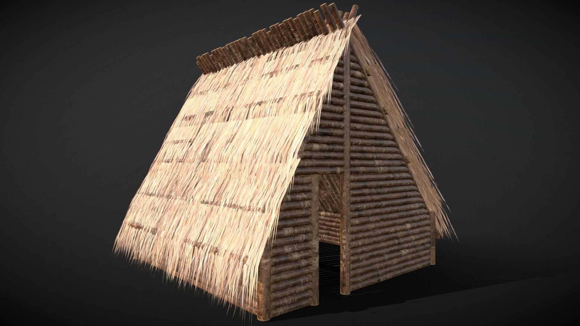 Modular_Housing_Hut_B - Buy Royalty Free 3D model by ...