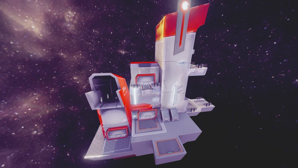 Space Station - 3D model by Bouan (@billpupy) [73e22da] - Sketchfab