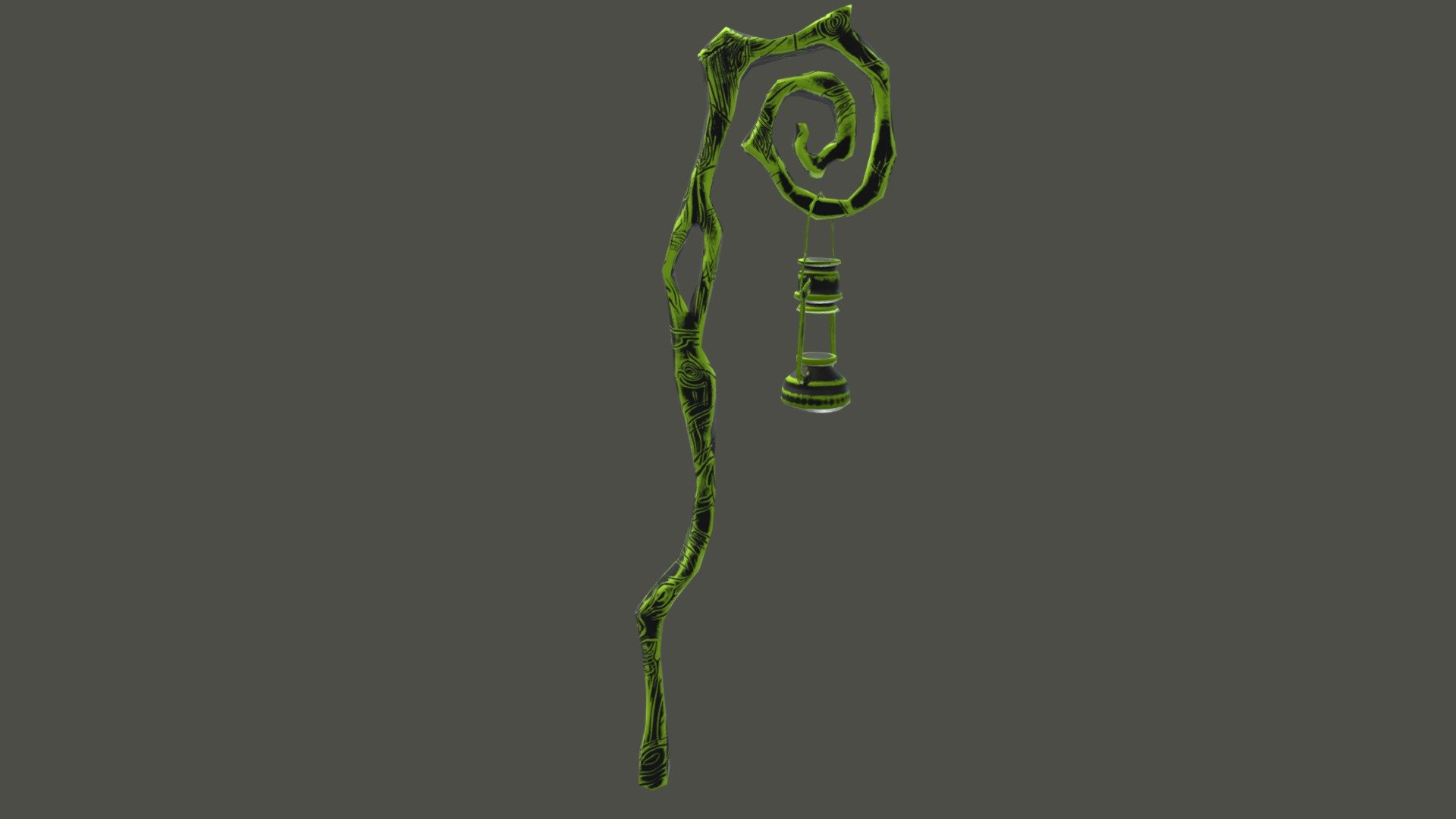 The Staff of Merlin - 3D model by ColePaskuski (@ColePask) [73e5ed3 ...