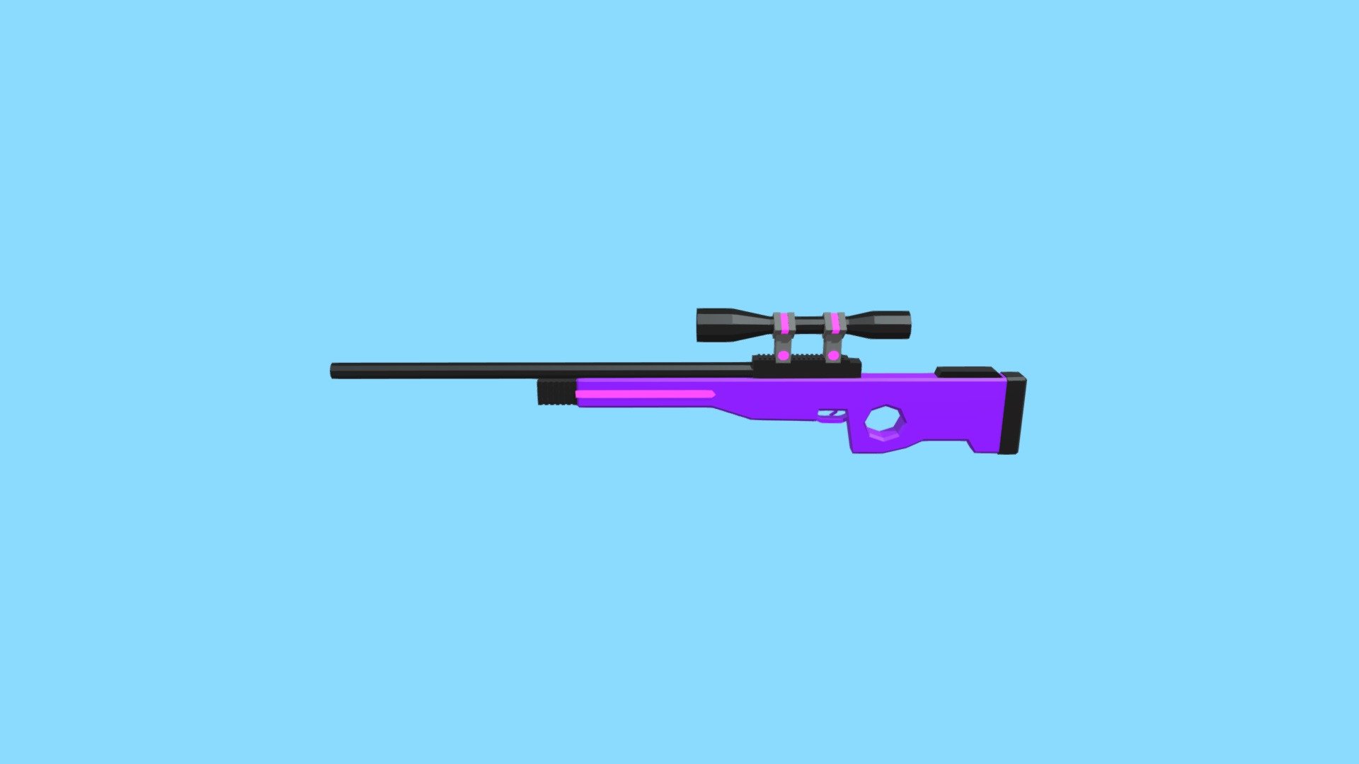 AWP Sniper - 3D model by Homeannor [73e6382] - Sketchfab