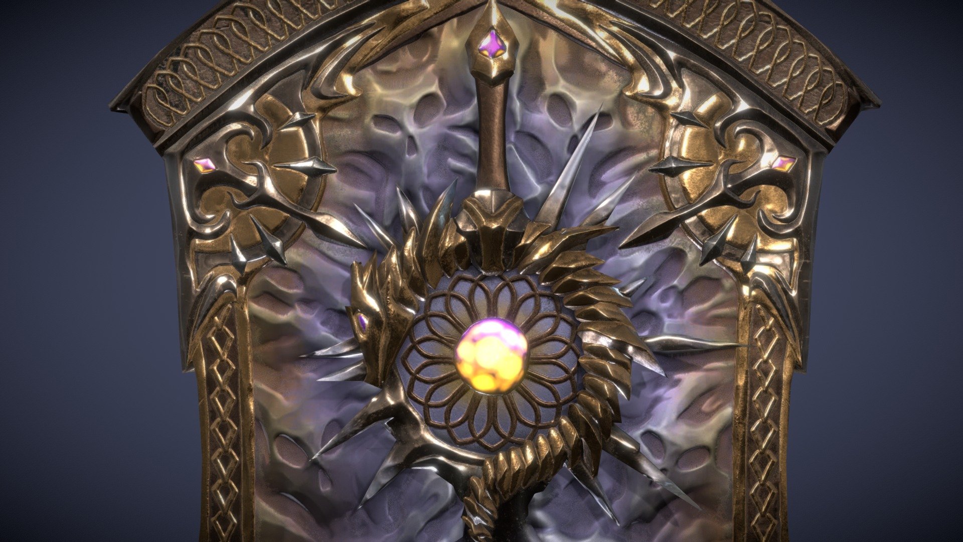 Prince Noctis Corrupted sword and shield - 3D model by Typhen [73e6fb9 ...